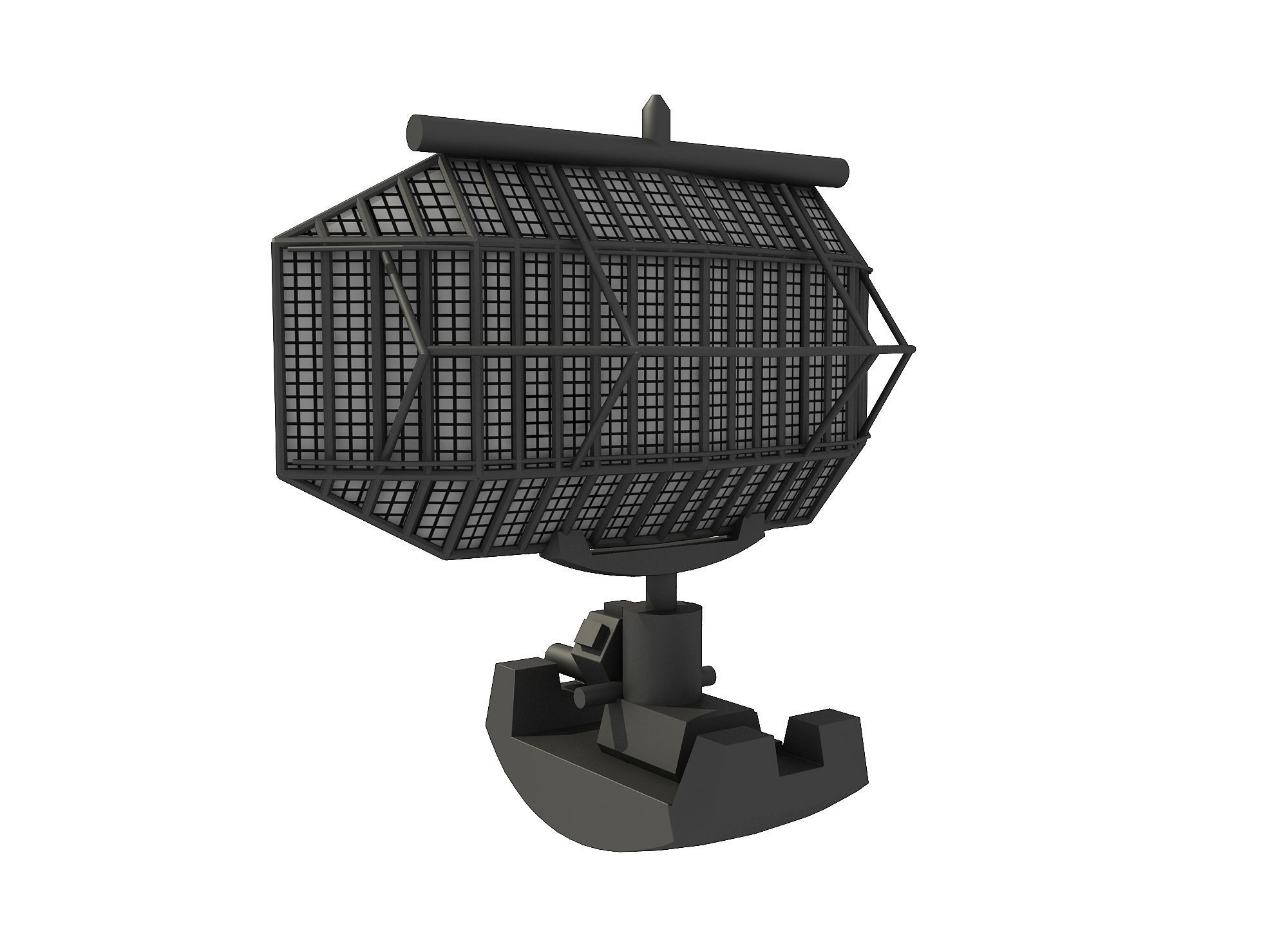 NAVAL SENSORS AND RADARS 3D model | CGTrader