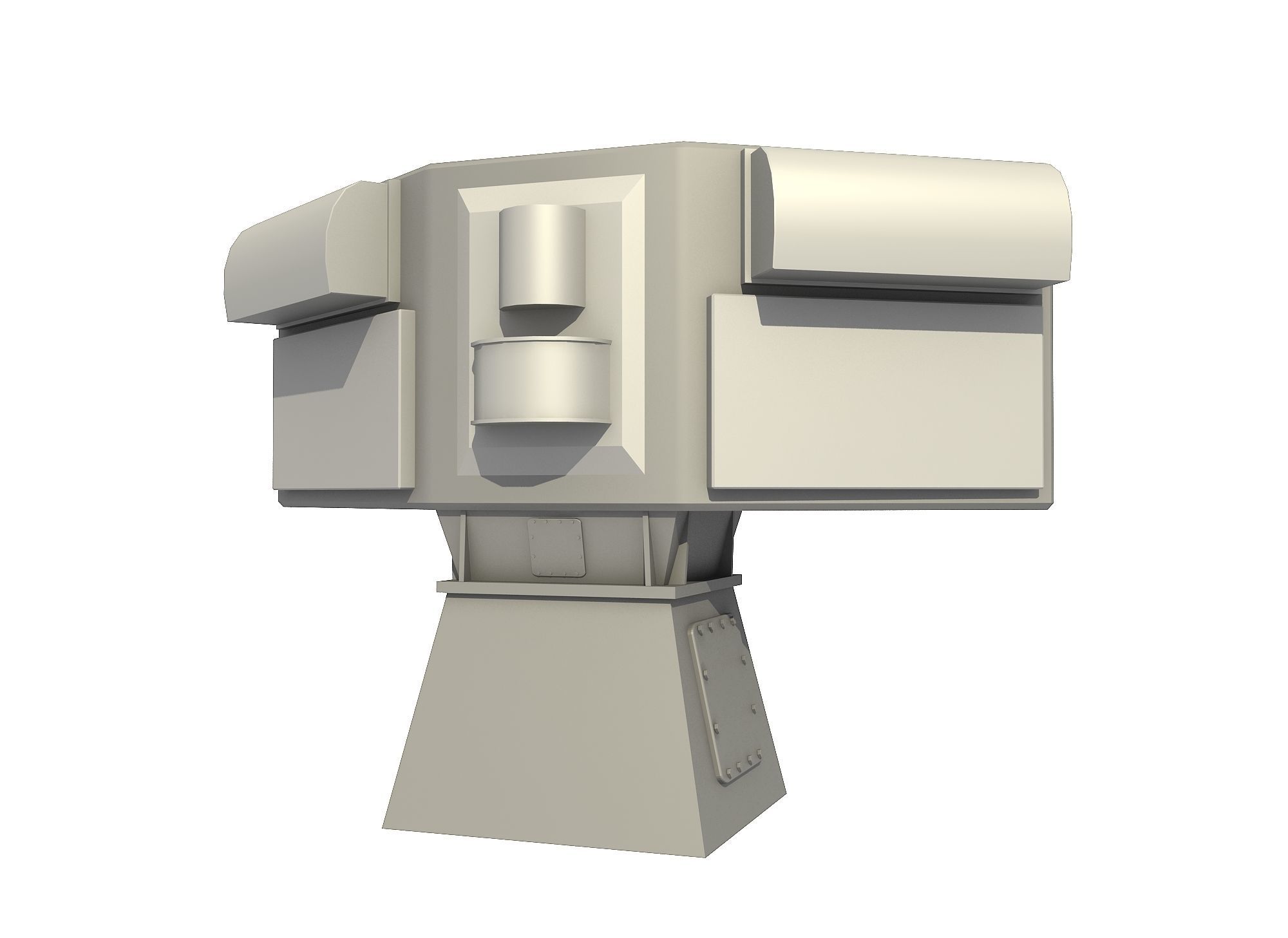 NAVAL SENSORS AND RADARS 3D model | CGTrader