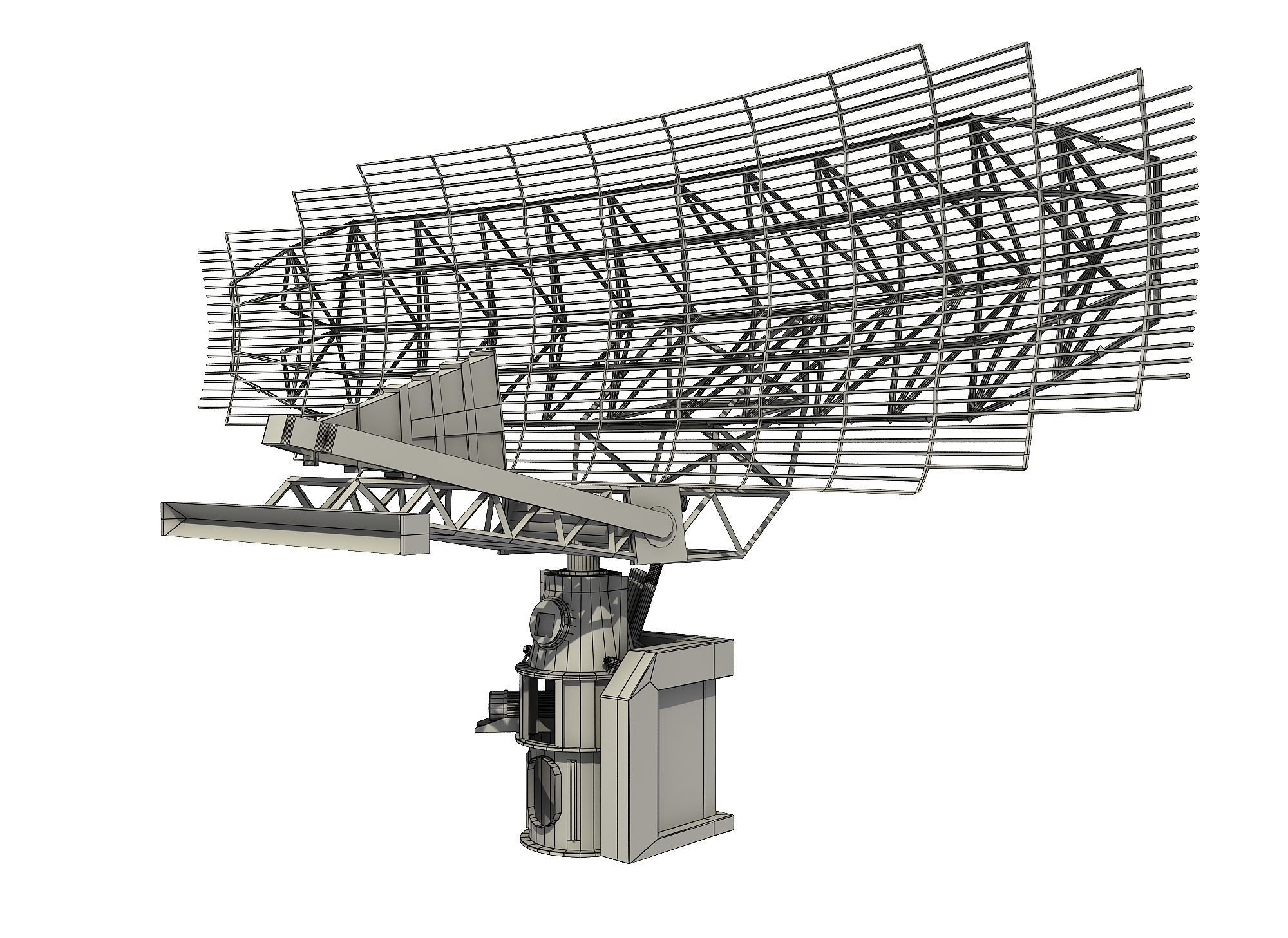 NAVAL SENSORS AND RADARS 3D model | CGTrader