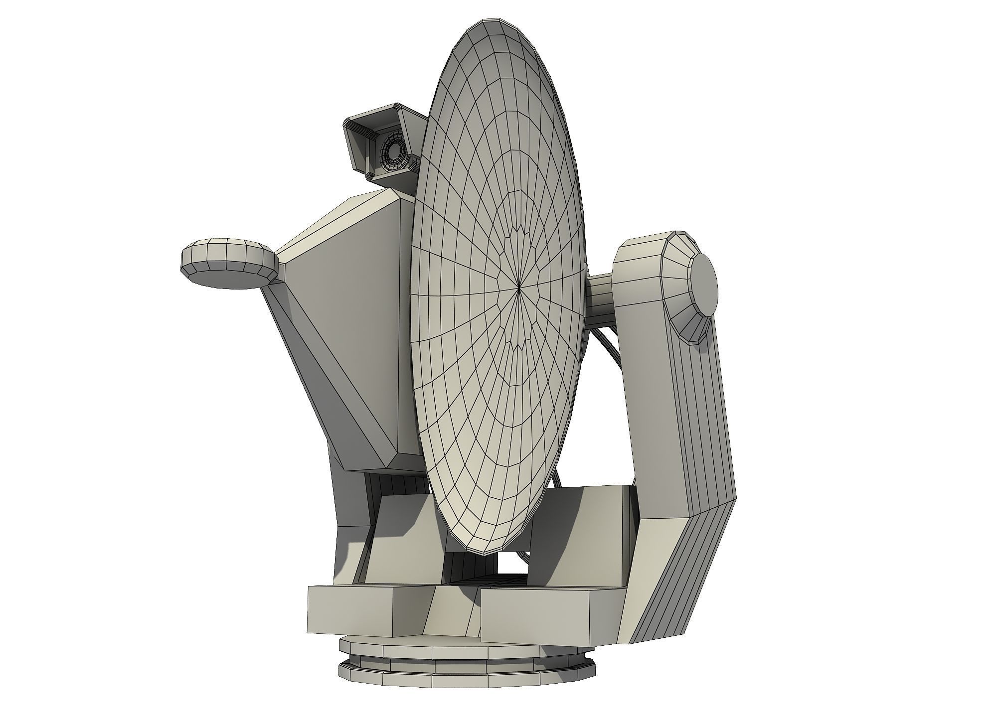 LIROD FIRE CONTROL OPTIC RADAR 3D model | CGTrader