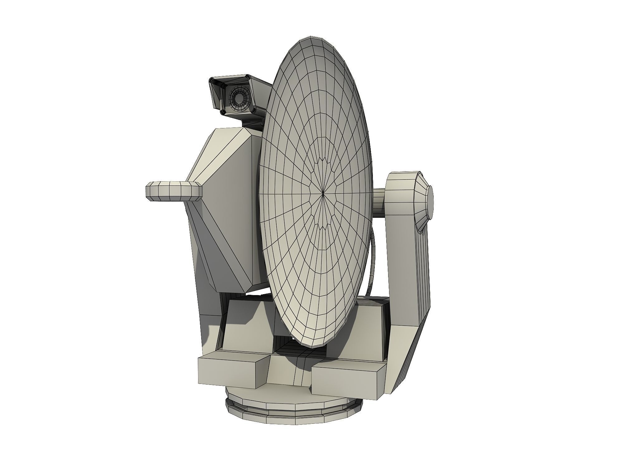 LIROD FIRE CONTROL OPTIC RADAR 3D model | CGTrader