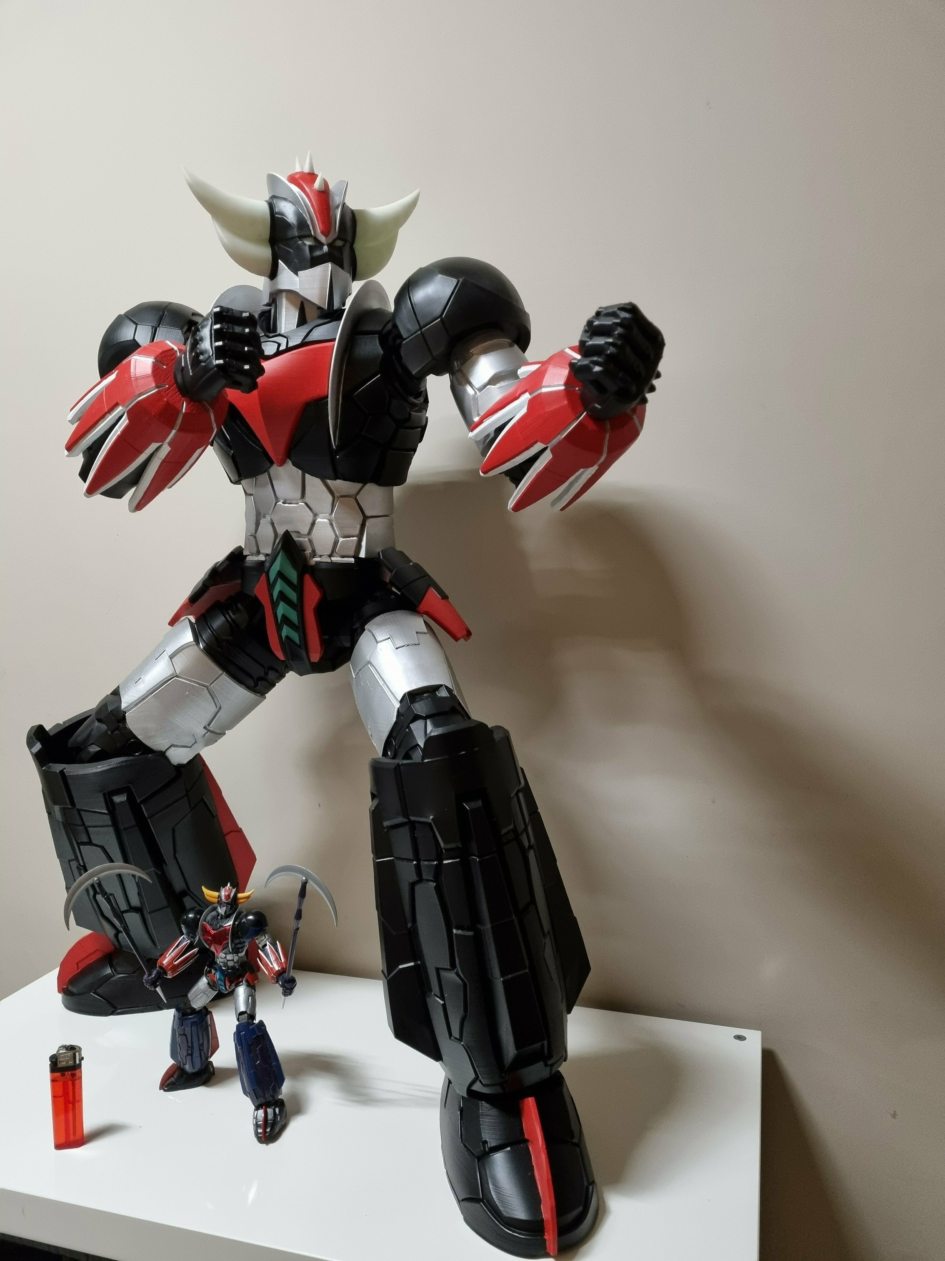 grendizer infinitism goldorak-2 versions -stl print 3d 3D model 3D ...