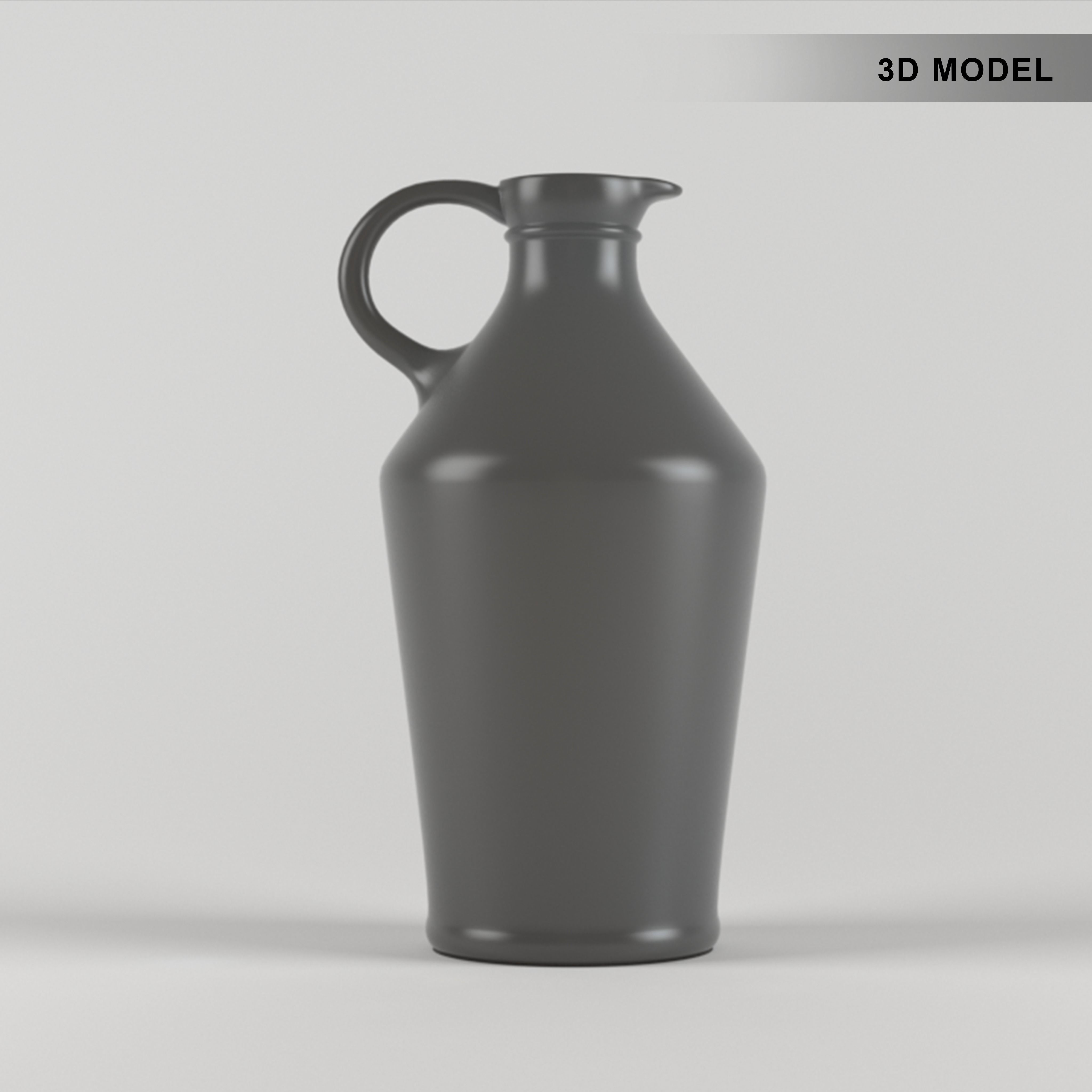 Water Jug 3D model | CGTrader