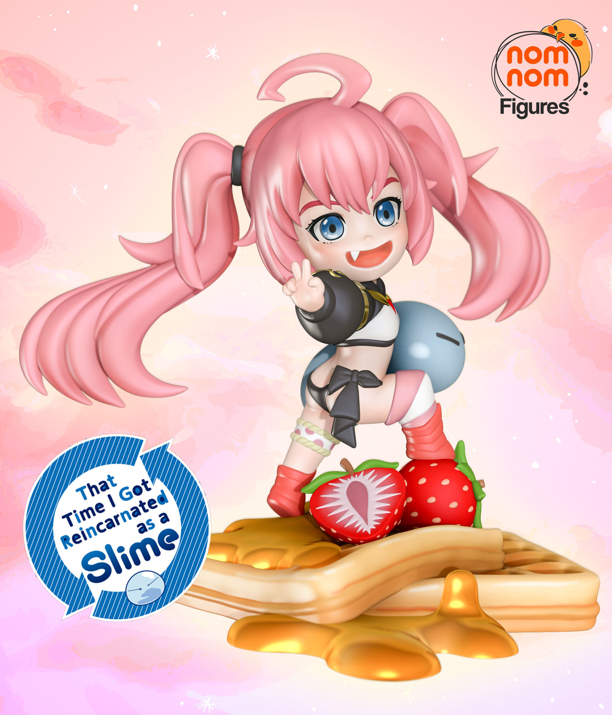 Milim - That Time I Got Re-incarnated as a Slime 3D model 3D printable ...