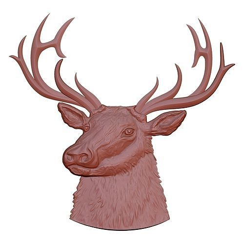 Deer 3D print model 3D model 3D printable | CGTrader