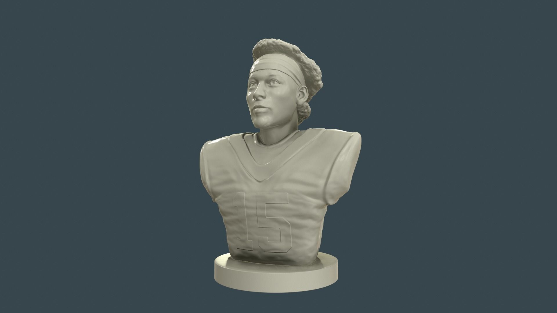 Patrick Mahomes 3D model 3D printable | CGTrader