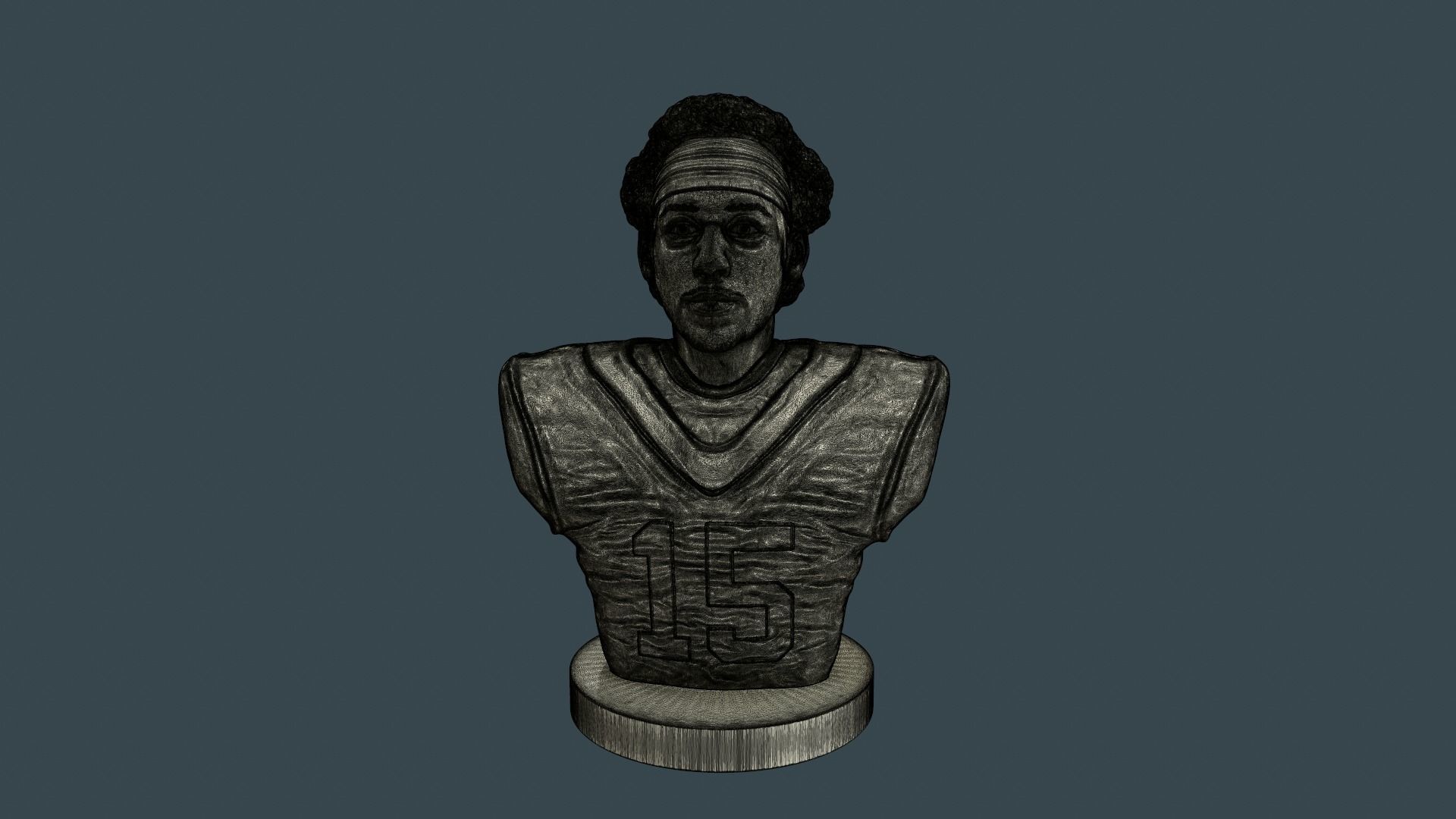 Patrick Mahomes 3D model 3D printable | CGTrader