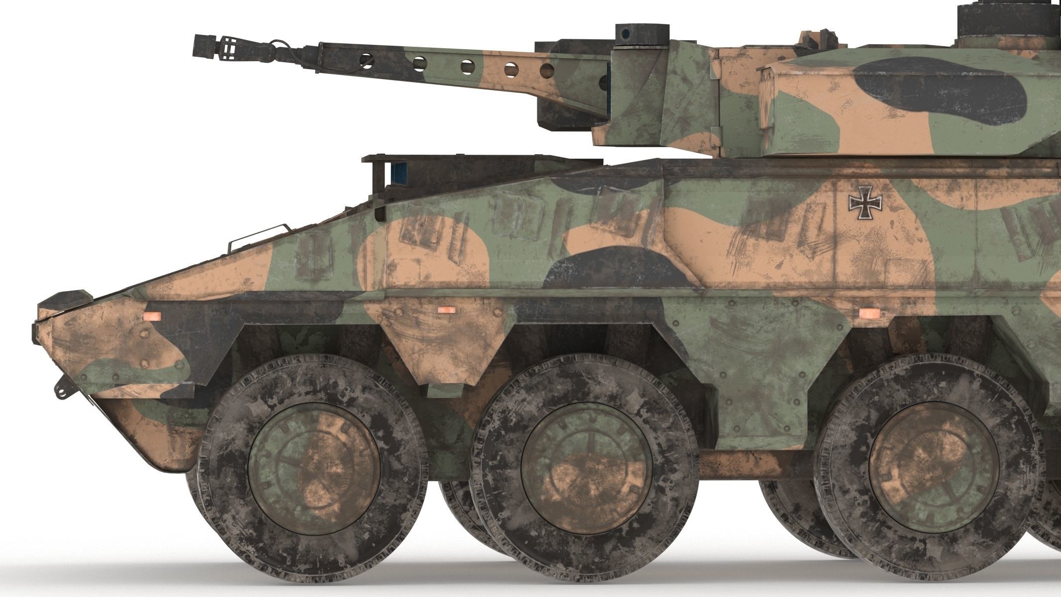 3D model Boxer MRAV Low Poly VR / AR / low-poly | CGTrader