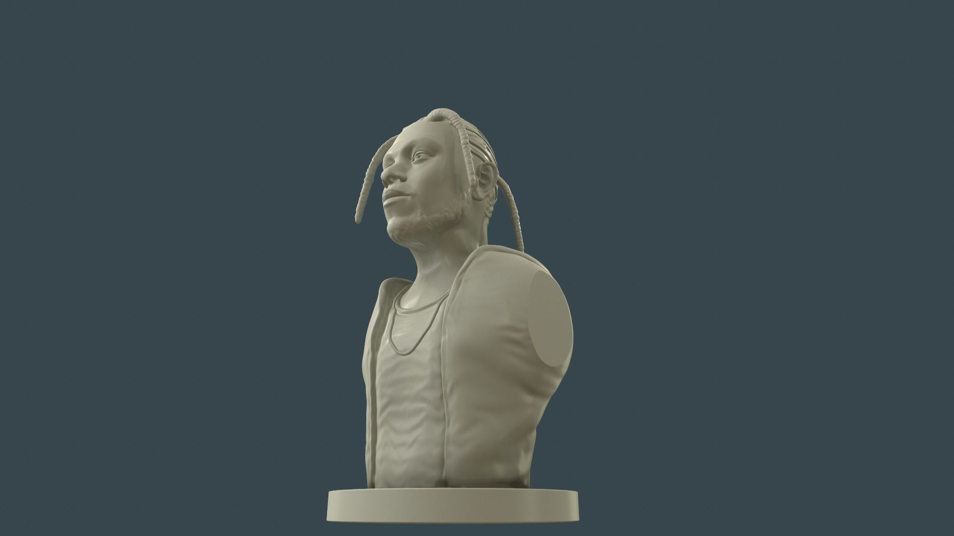 Kendrick Lamar 3D model 3D printable | CGTrader