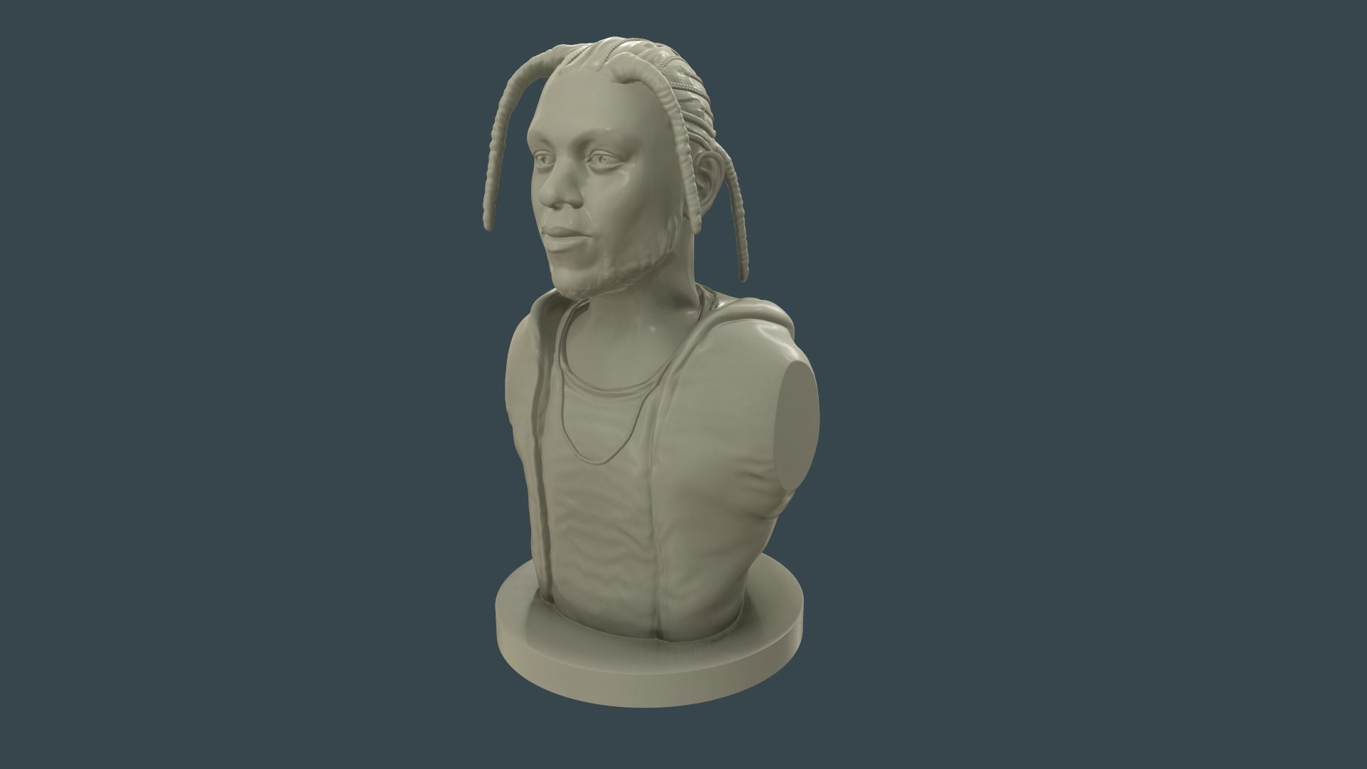 Kendrick Lamar 3D model 3D printable | CGTrader