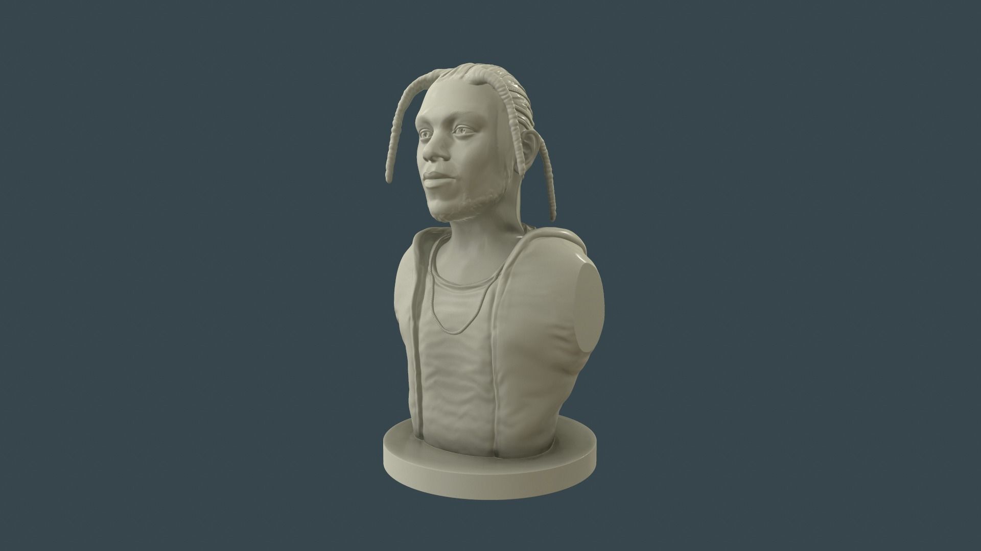 Kendrick Lamar 3D model 3D printable | CGTrader