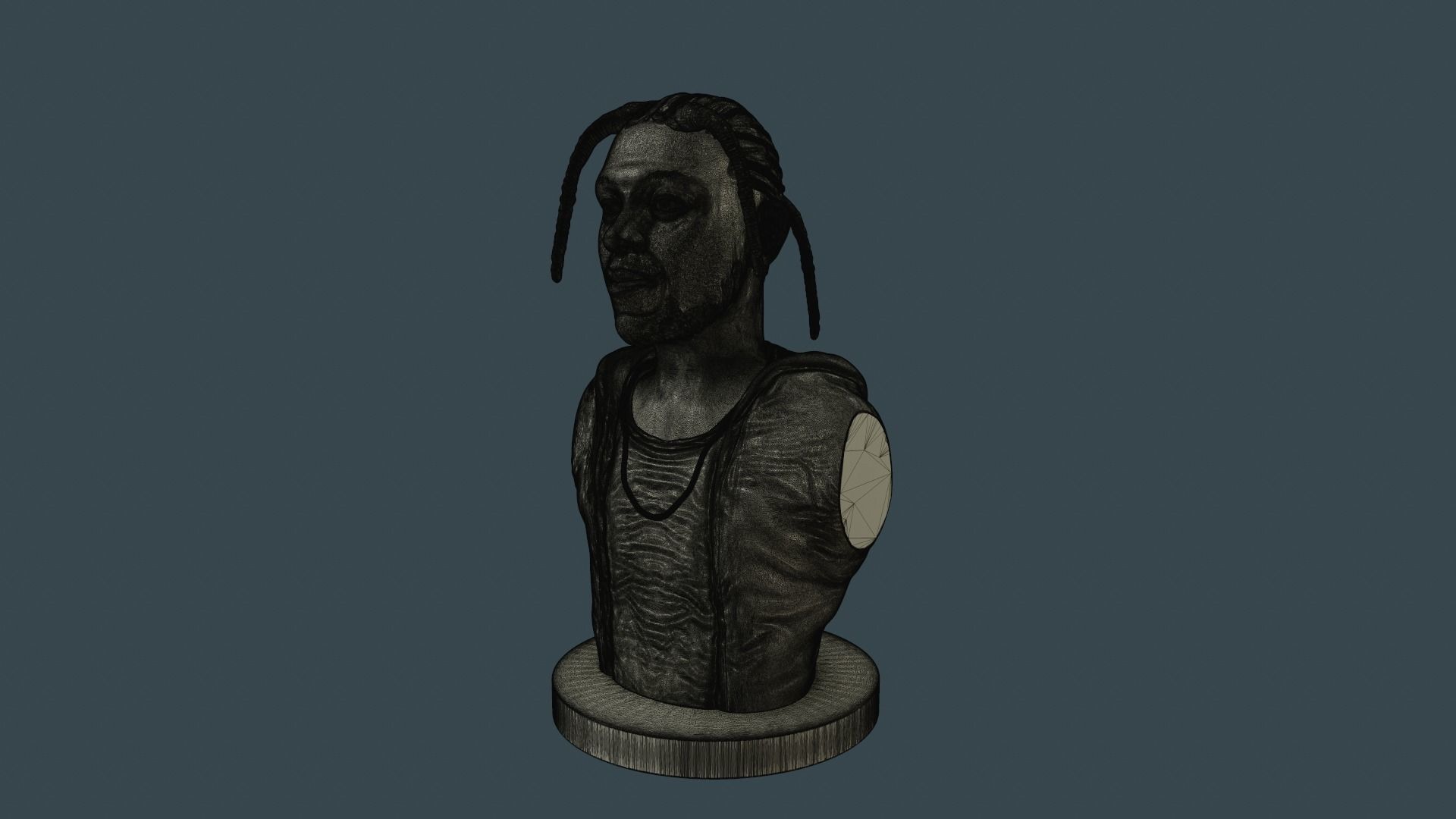 Kendrick Lamar 3D model 3D printable | CGTrader