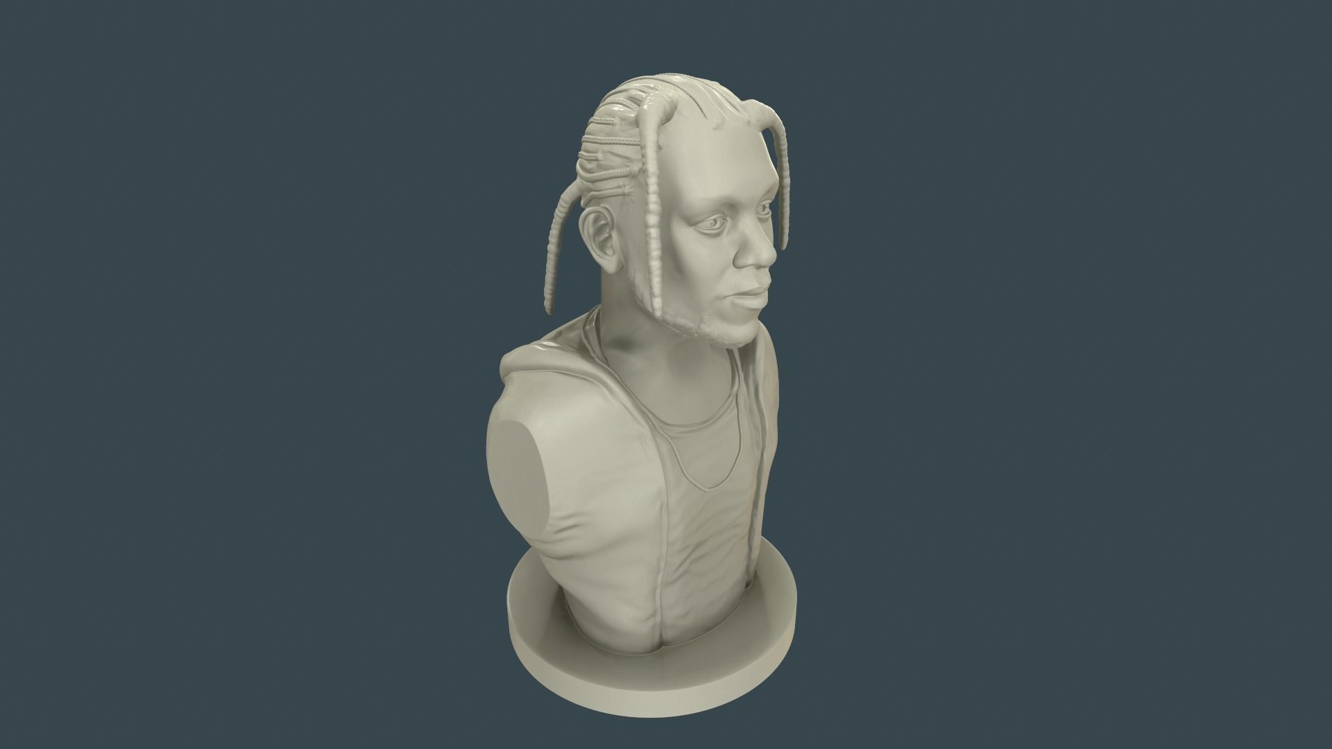 Kendrick Lamar 3D model 3D printable | CGTrader