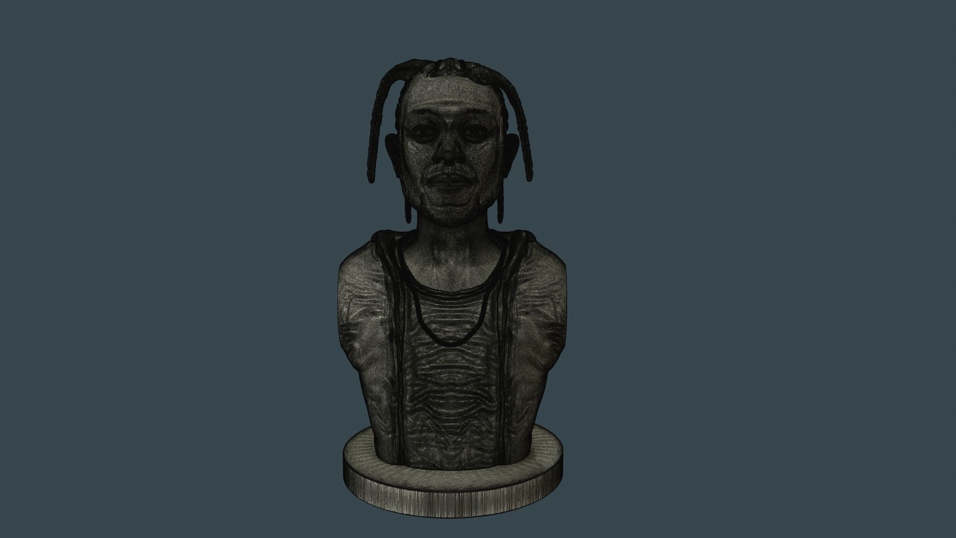 Kendrick Lamar 3D model 3D printable | CGTrader