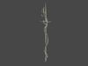 Bone Halberd free VR / AR / low-poly 3D model | CGTrader