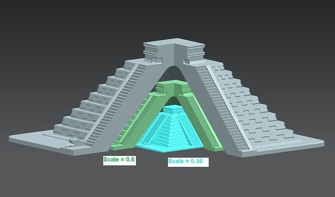 El Castillo - Chichen Itza 3D model | CGTrader