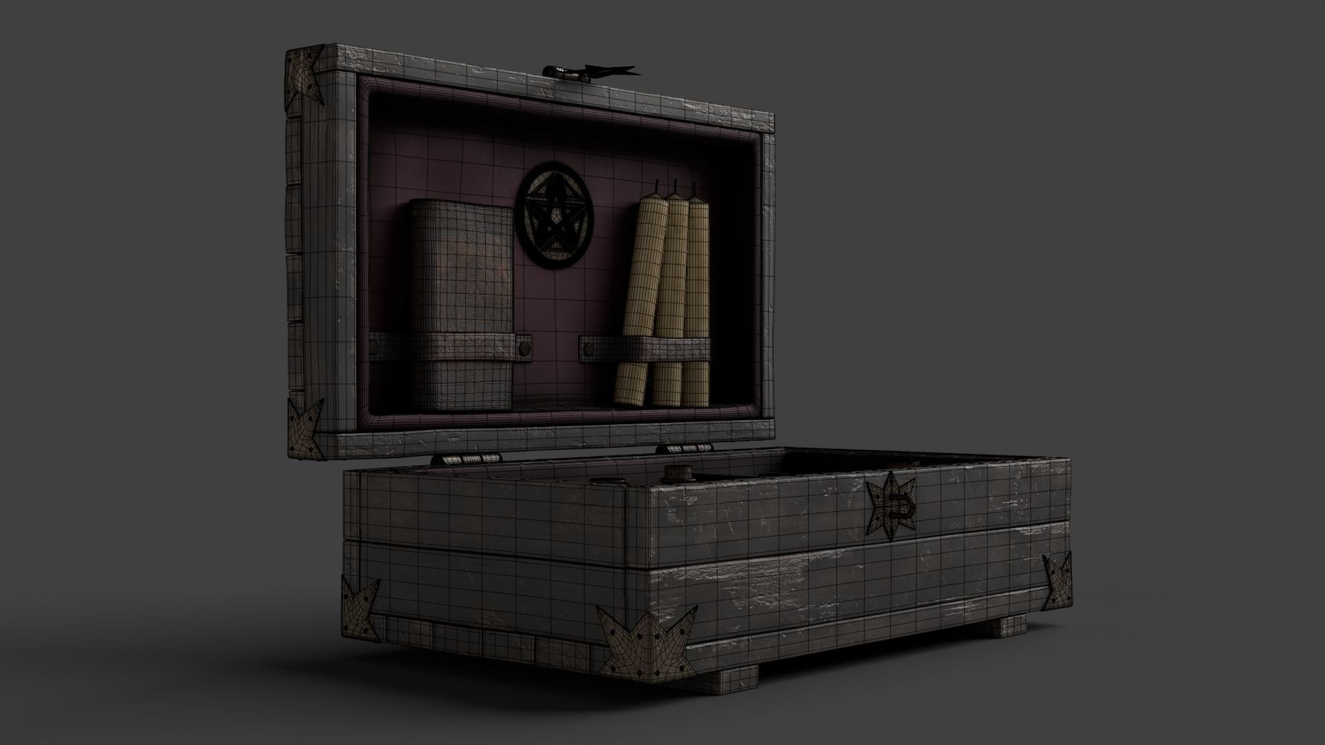 Witchs Box 3D model | CGTrader
