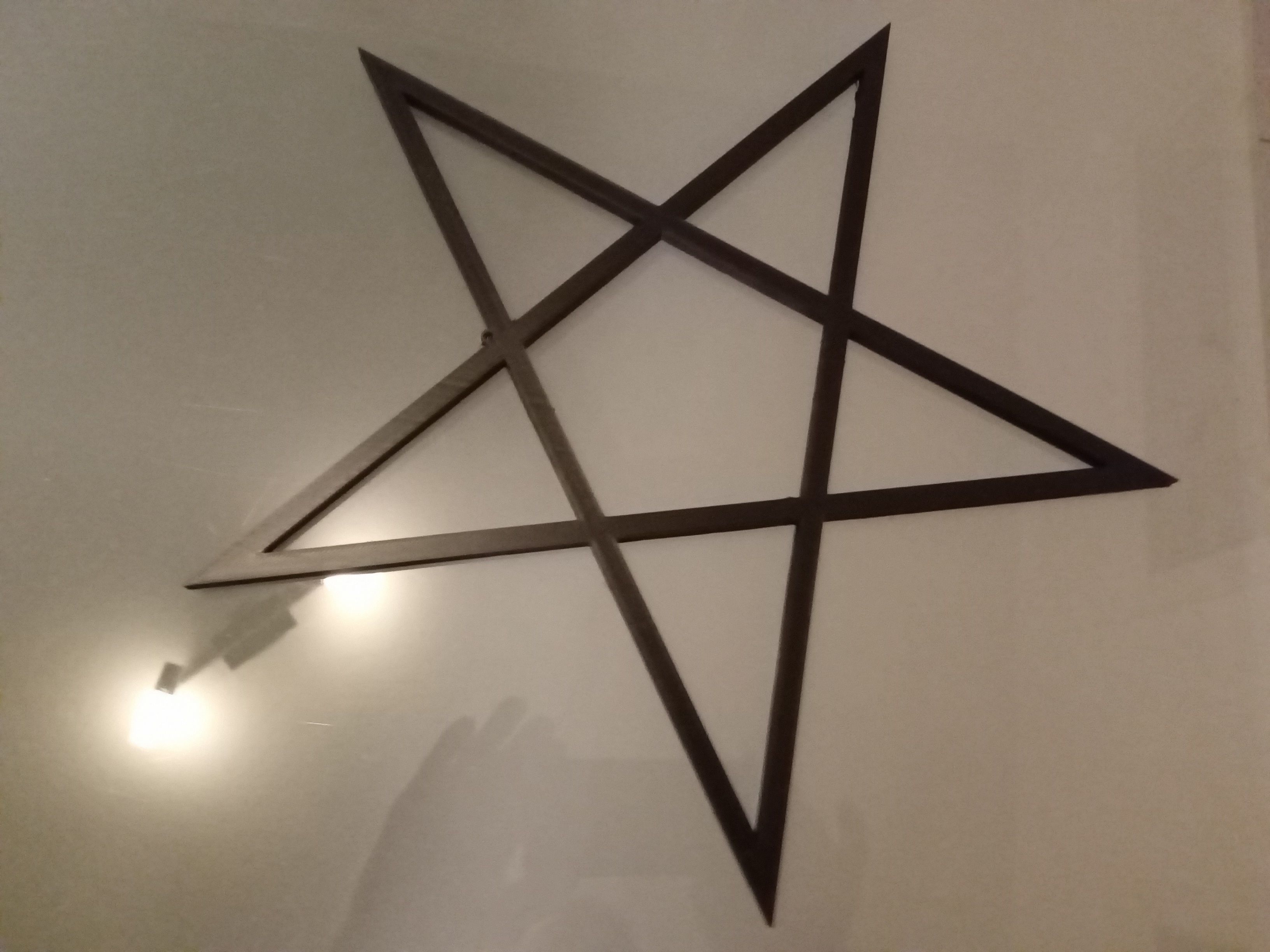Very nice large pentagram 3D model 3D printable | CGTrader