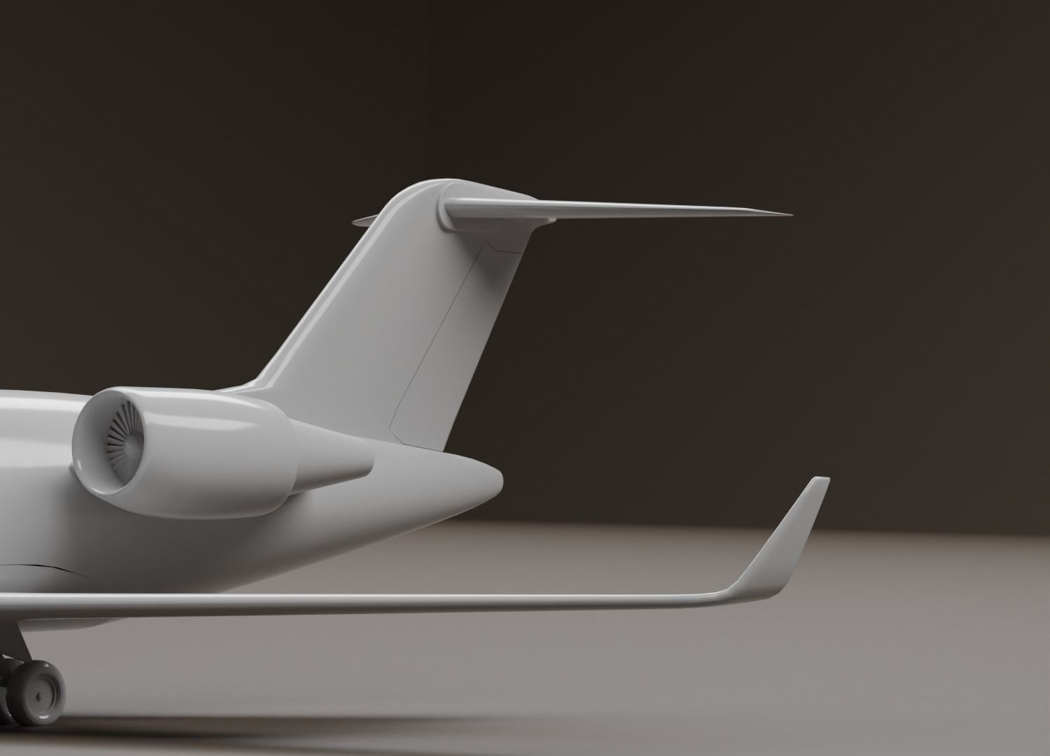 Bombardier Challenger 650 3D model | CGTrader