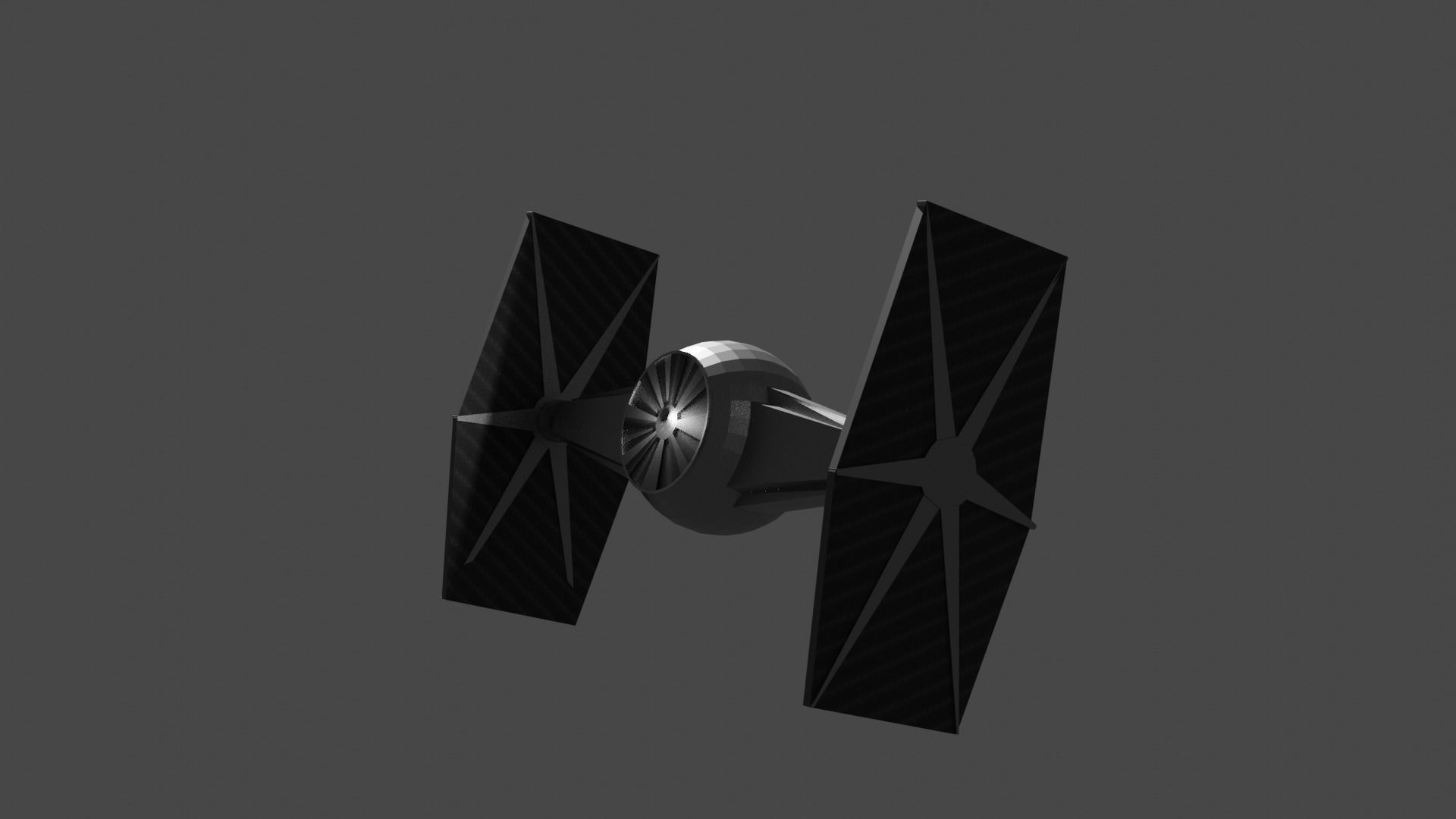3D model Low poly star wars ship VR / AR / low-poly | CGTrader