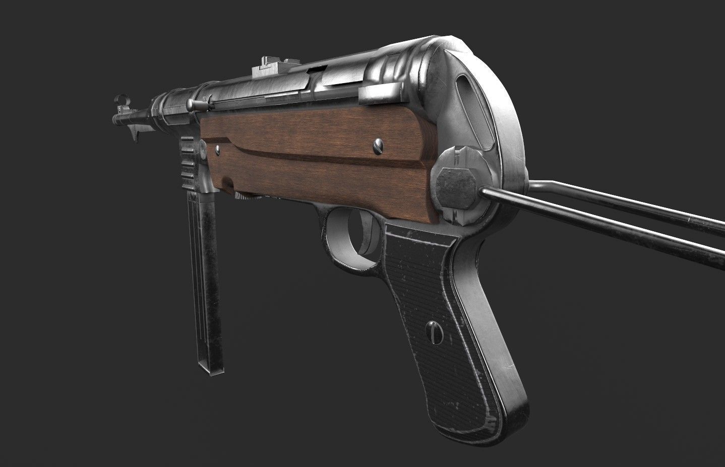 MP 40 3D model | CGTrader