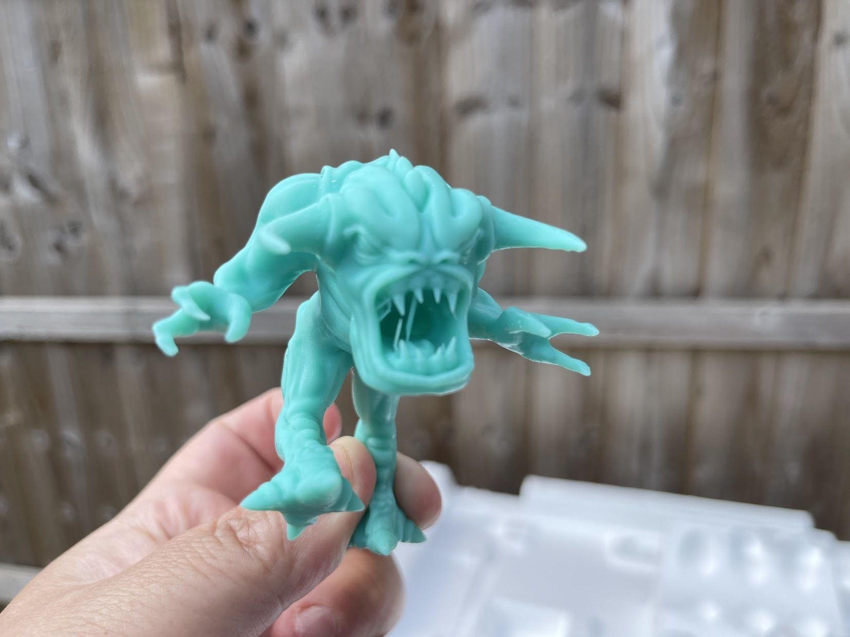 Doom Pinky Demon Print Model 3D model 3D printable | CGTrader