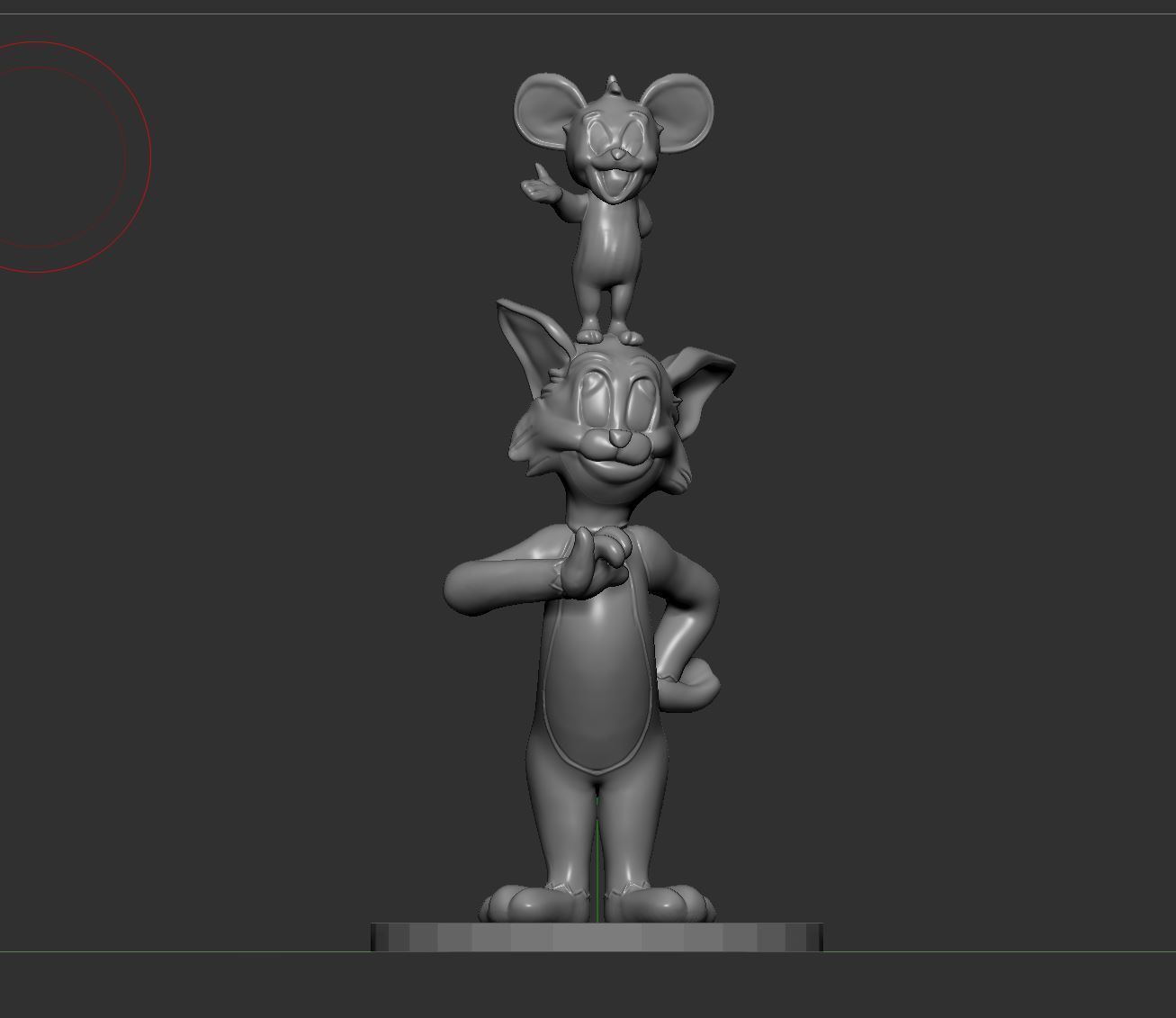 tom and jerry 3D model 3D printable | CGTrader