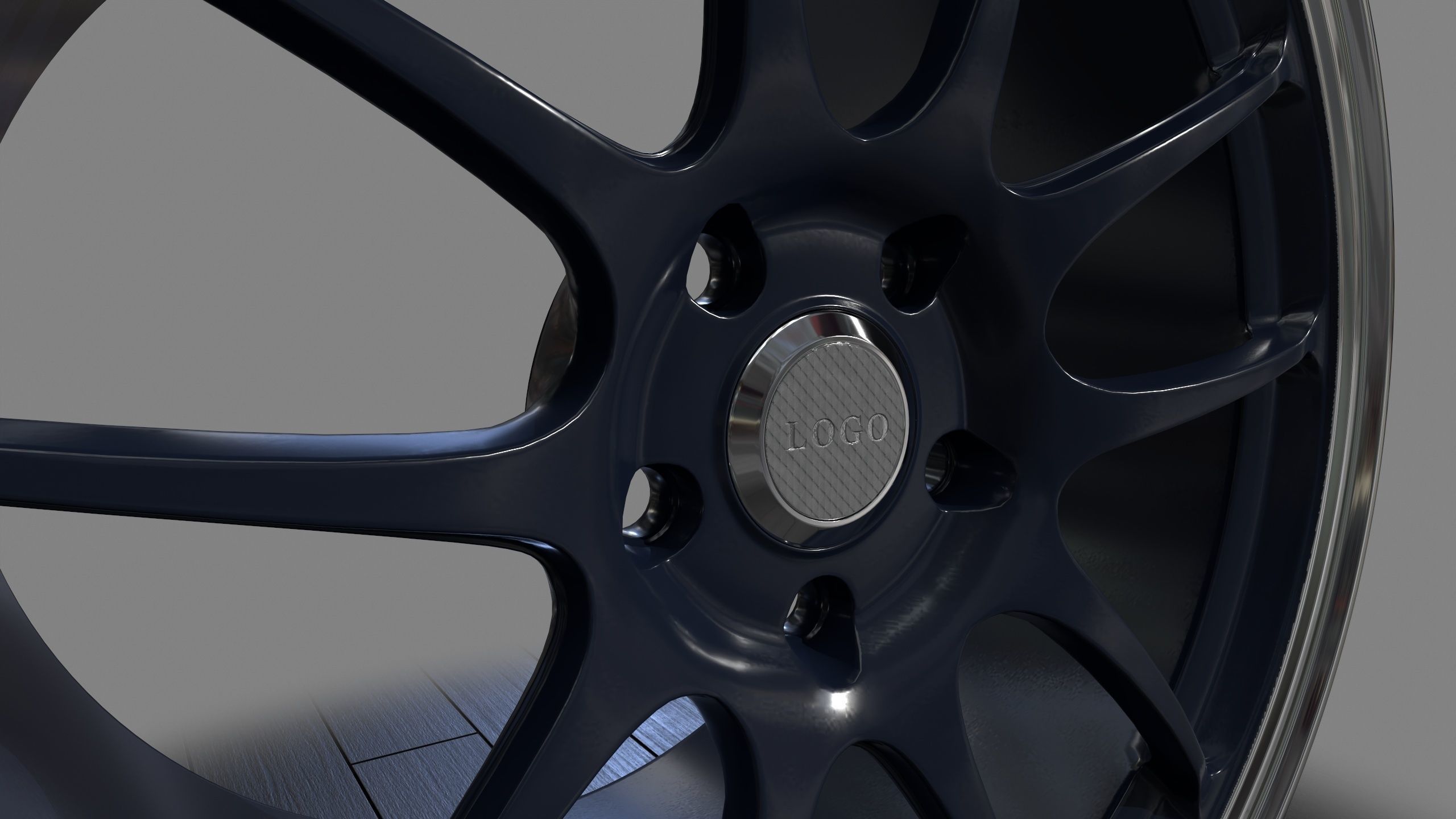 Enkei PF01 3D model | CGTrader