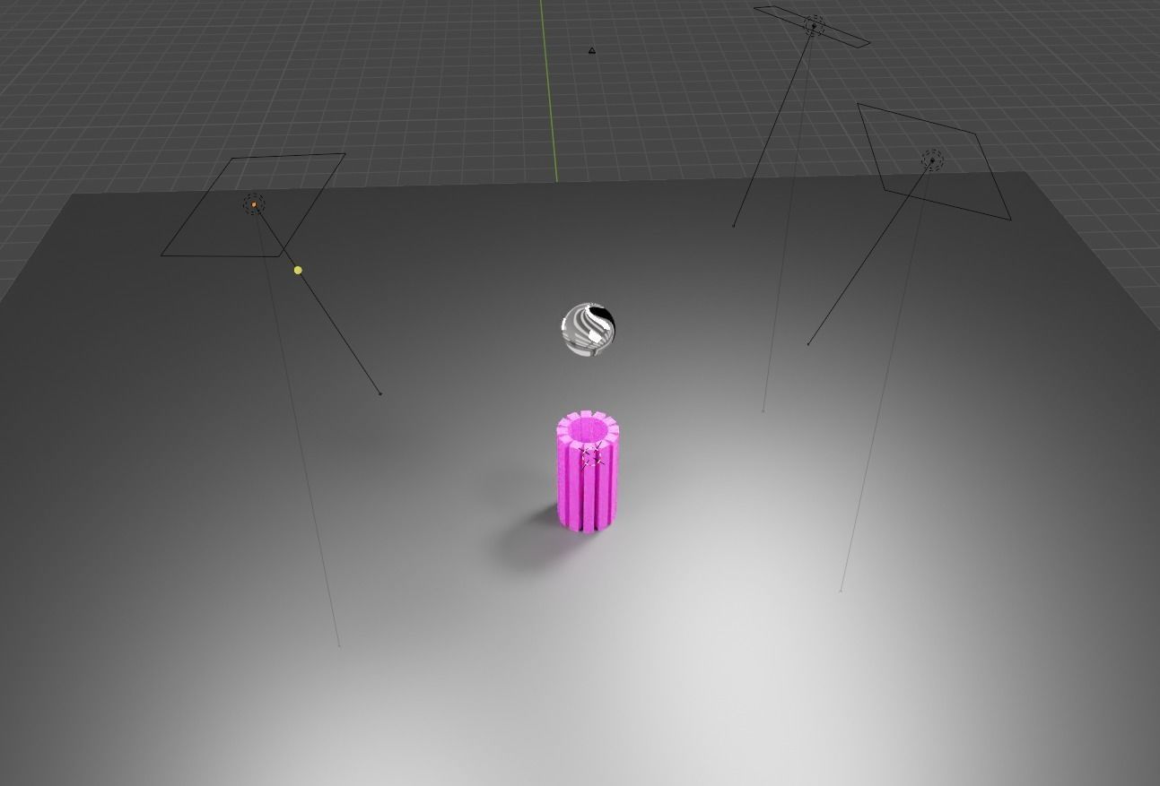 3D model animated relaxing ball drop VR / AR / low-poly | CGTrader