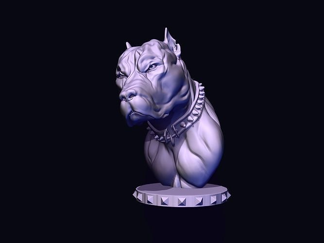 PITBULL PRINTREADY 3D model 3D printable | CGTrader
