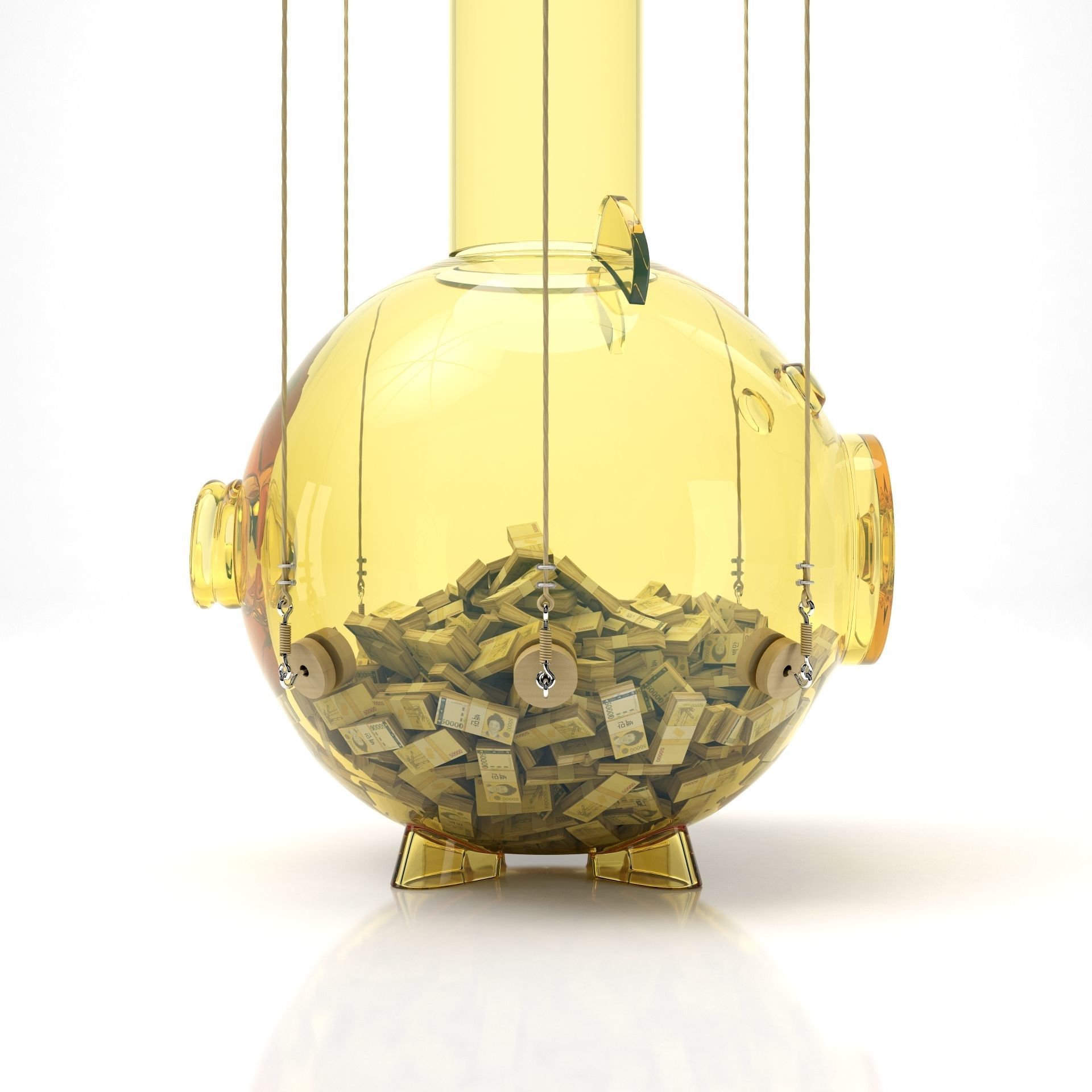 Squid Game Piggy Bank 3D model | CGTrader