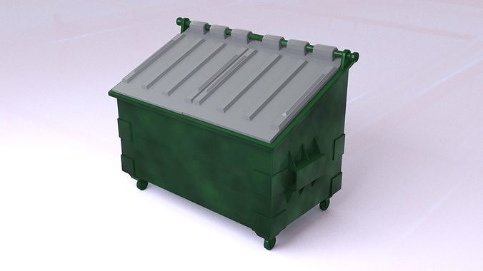 Dumpsters free 3D model | CGTrader