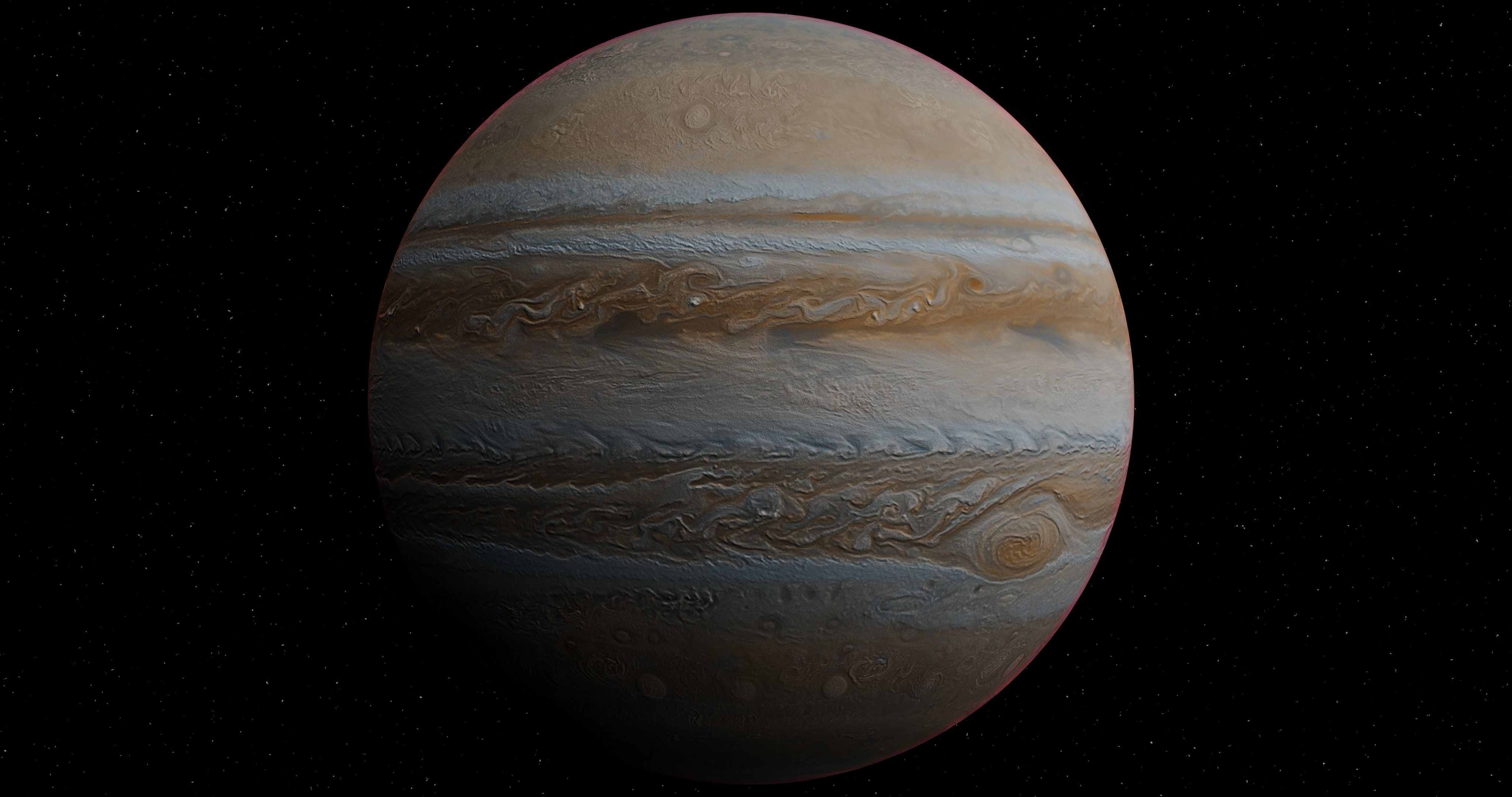 Animated Jupiter planet free 3D model animated | CGTrader
