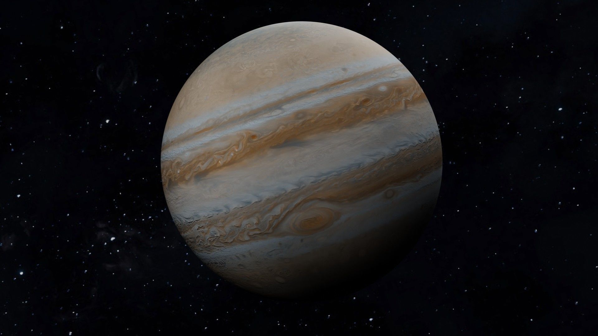 Animated Jupiter planet free 3D model animated | CGTrader