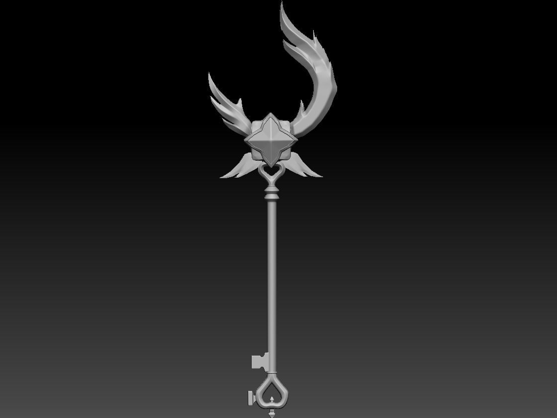 Star Guardian Soraka Wand - League of Legends Cosplay 3D model 3D ...