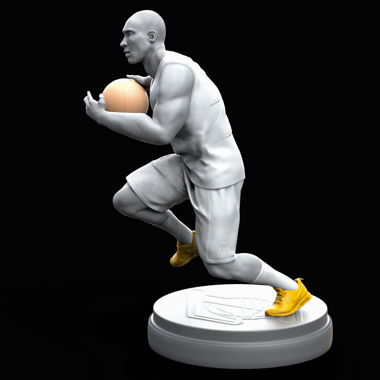 Basketball 3D Printable Free free 3D model 3D printable | CGTrader