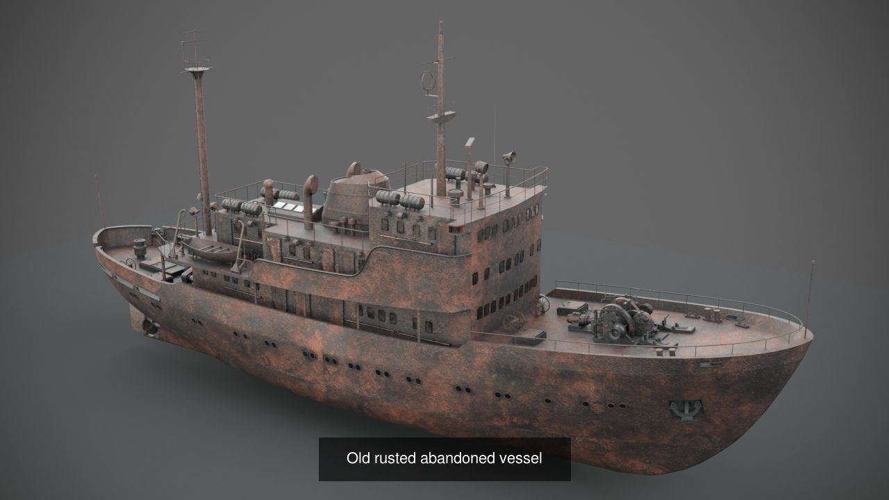Vessels collection | CGTrader