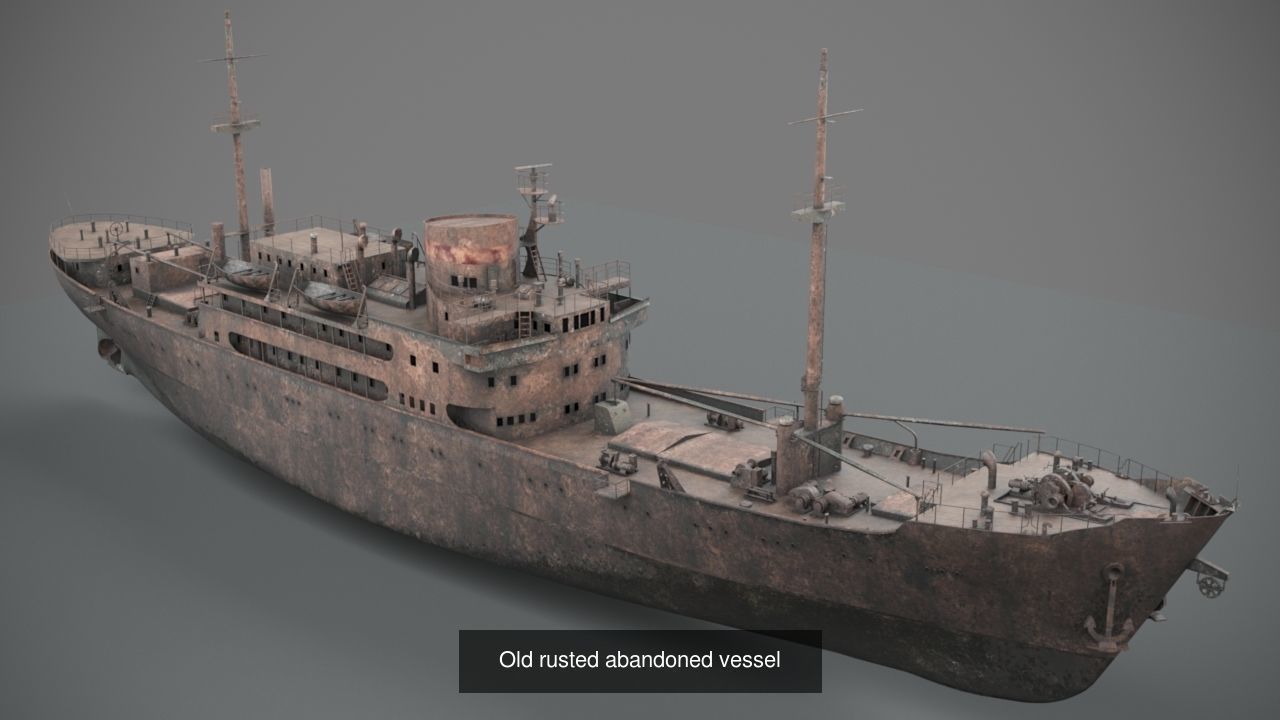 Vessels collection | CGTrader