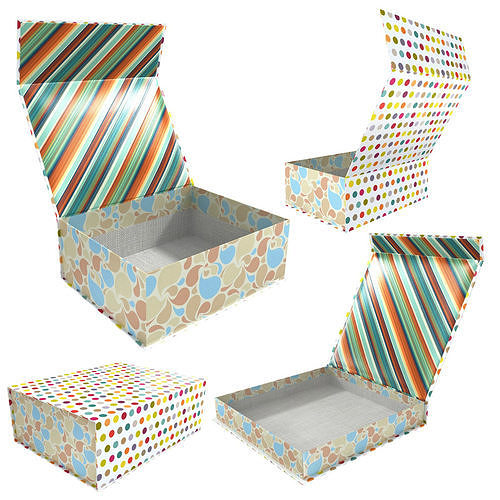 Two paper boxes 3D model | CGTrader