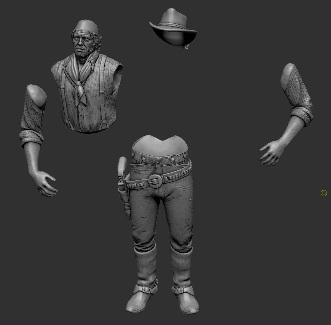 Arthur Morgan RDR2 3D model 3D printable | CGTrader