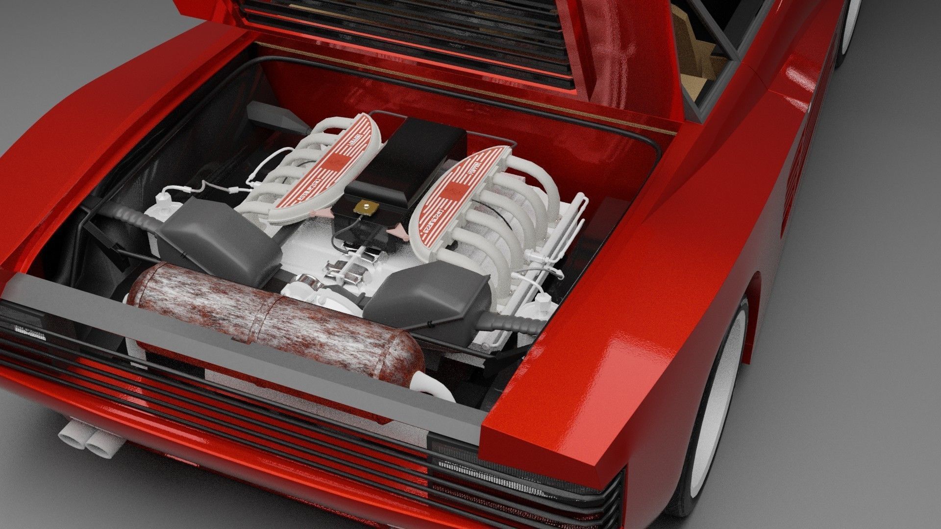 Ferrari 512 3D model | CGTrader