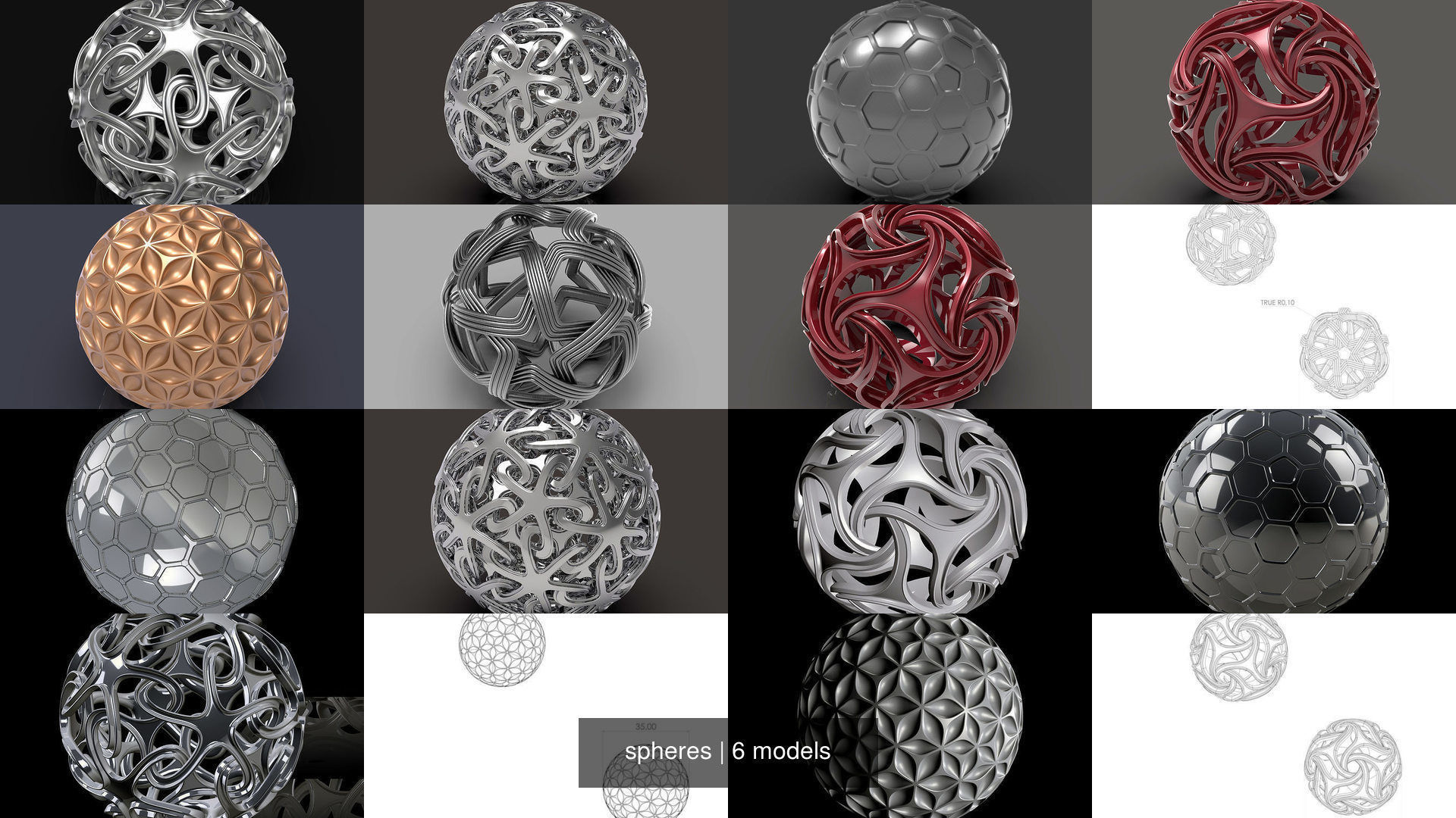 spheres 3D Model Collection | CGTrader
