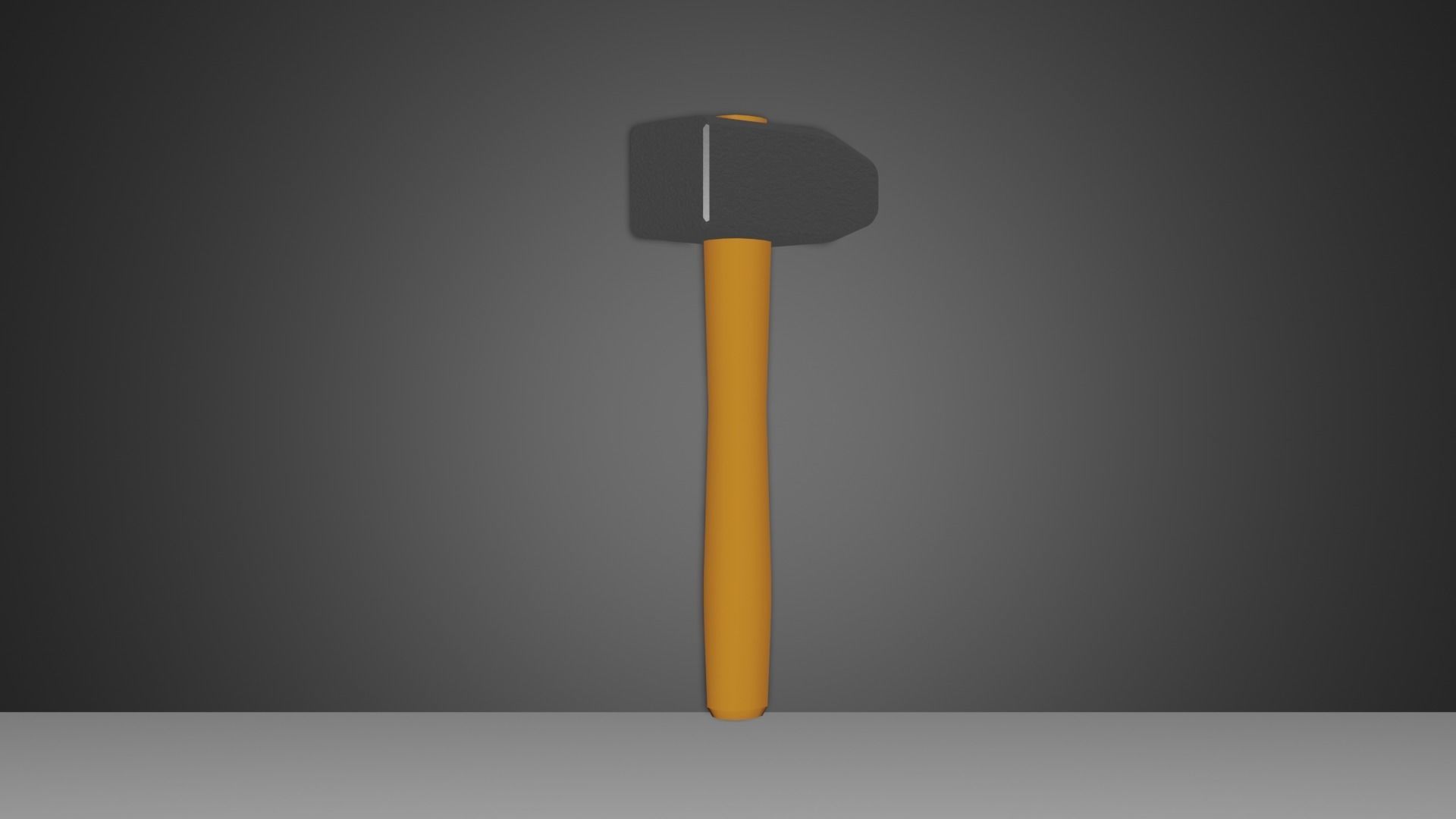 Simple Hammer Low Poly free 3D model | CGTrader