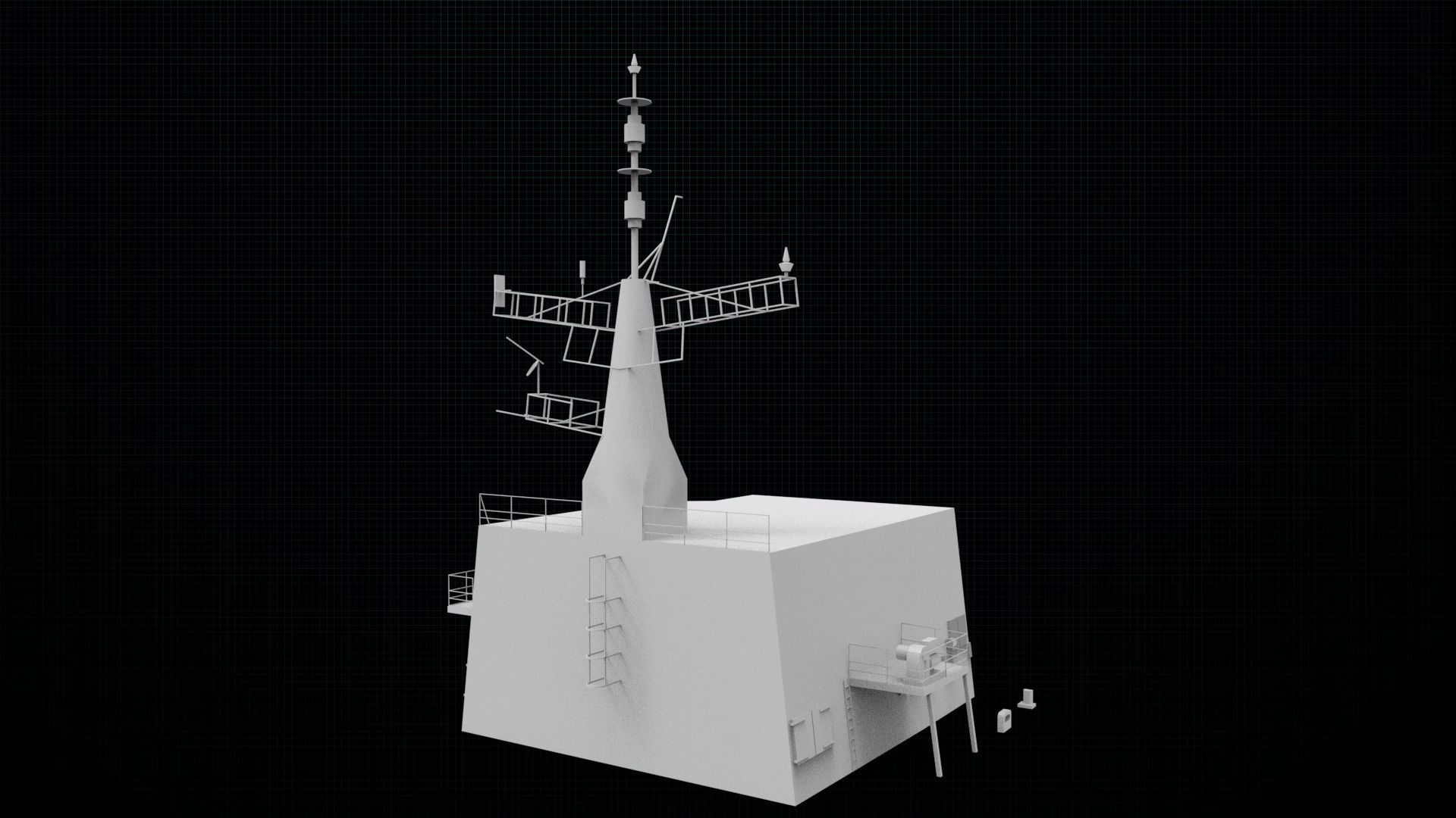 Frigate type 23 3D model 3D printable | CGTrader