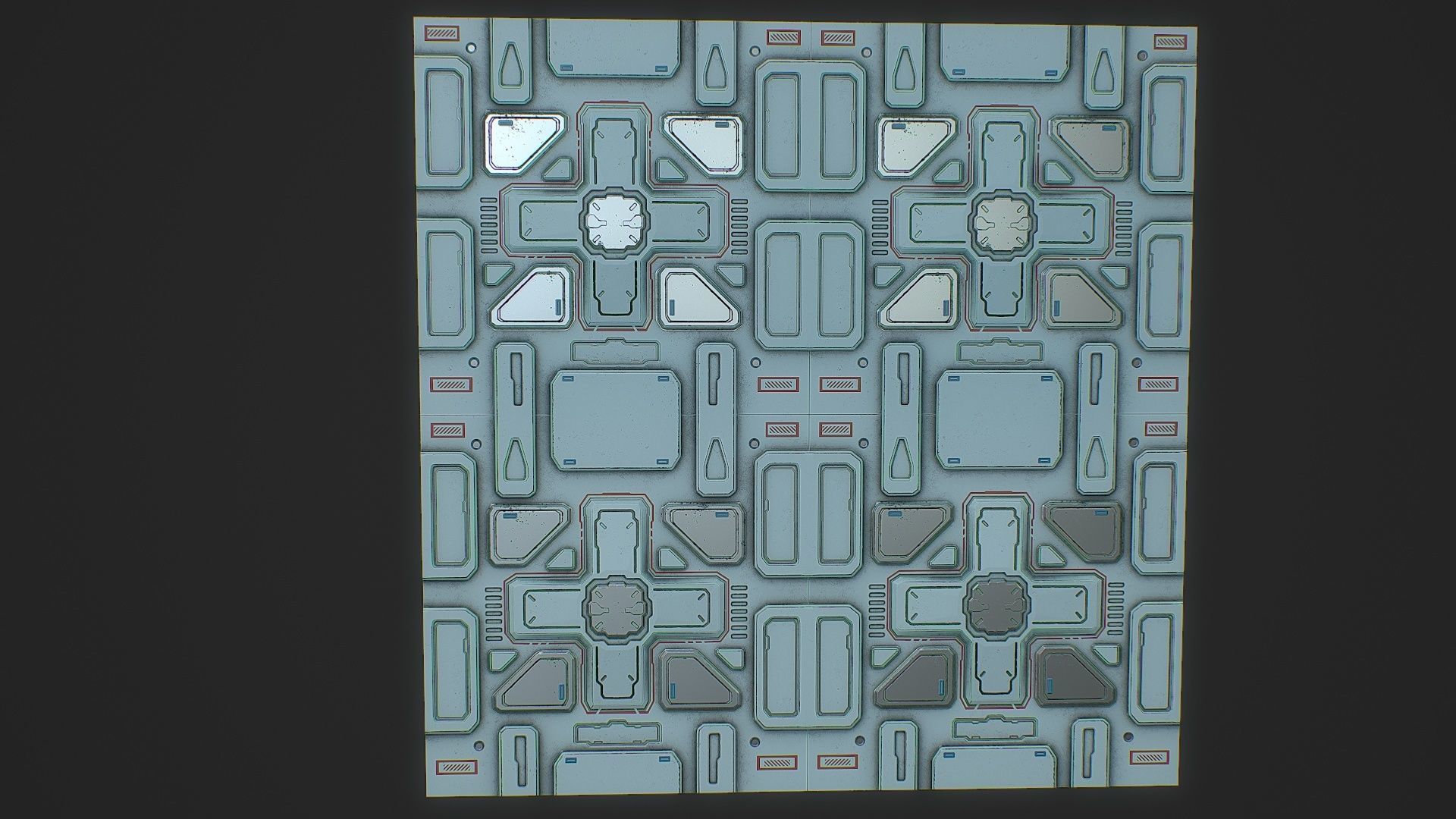 Sci fi tileable panels textures Texture | CGTrader