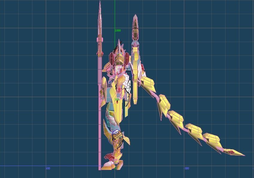 Model Gundam Motor Nuclear MNQ 01 3D model | CGTrader