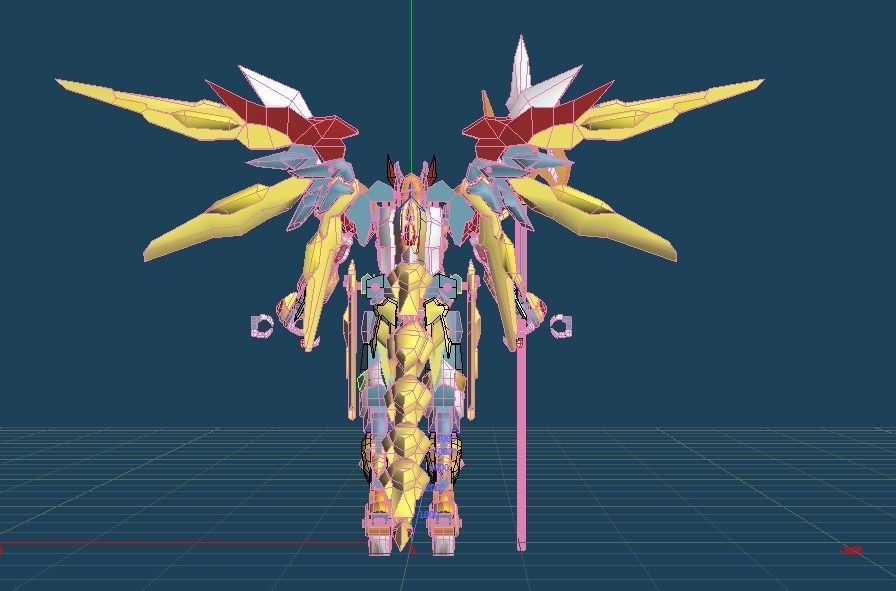 Model Gundam Motor Nuclear MNQ 01 3D model | CGTrader