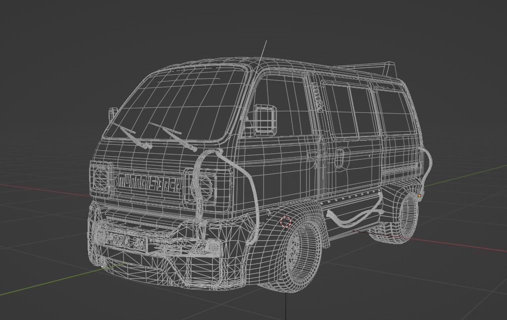 3D model maruti suzuki Omni VR / AR / low-poly | CGTrader