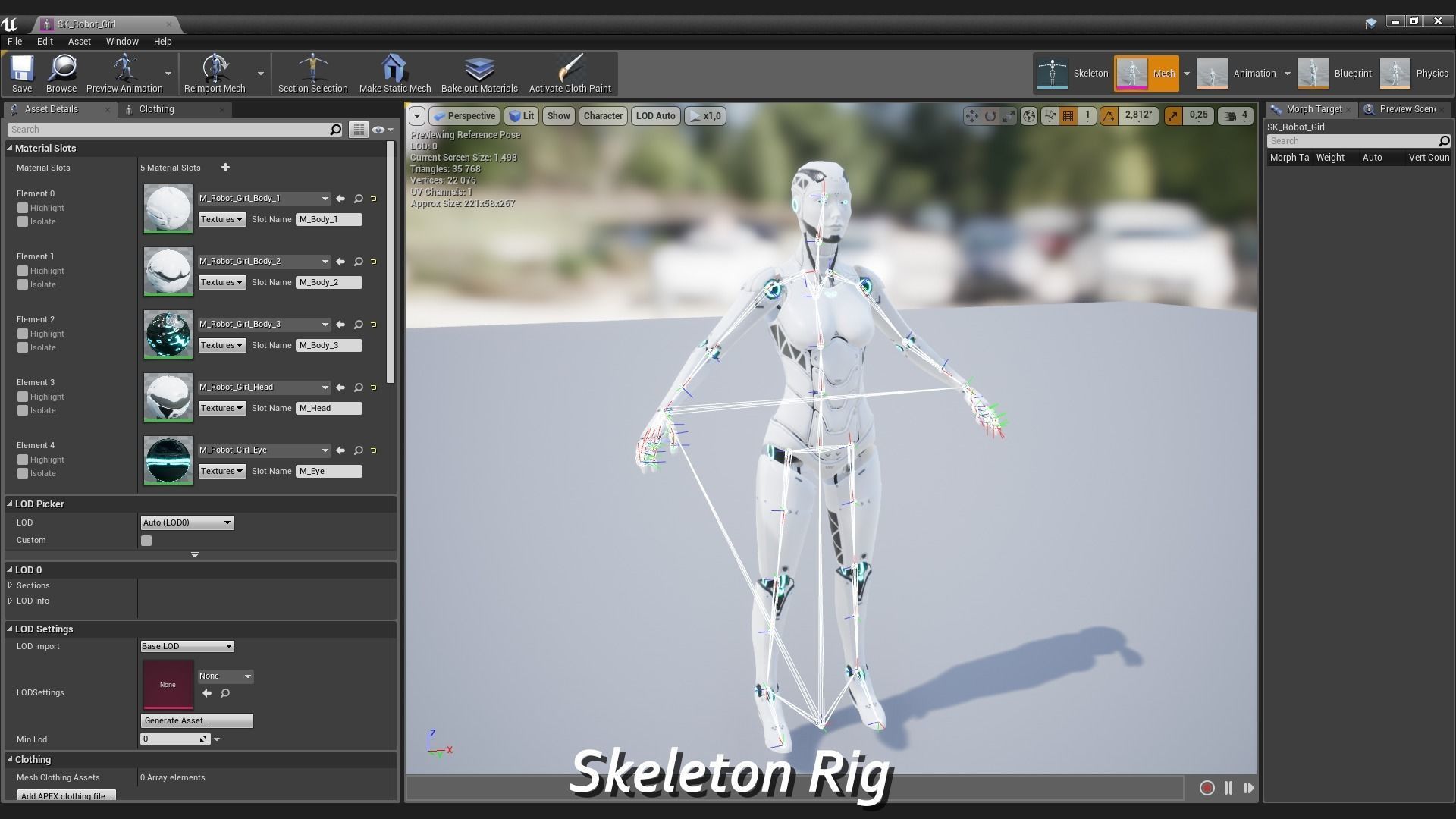 3D model Robot Girl VR / AR / low-poly rigged | CGTrader