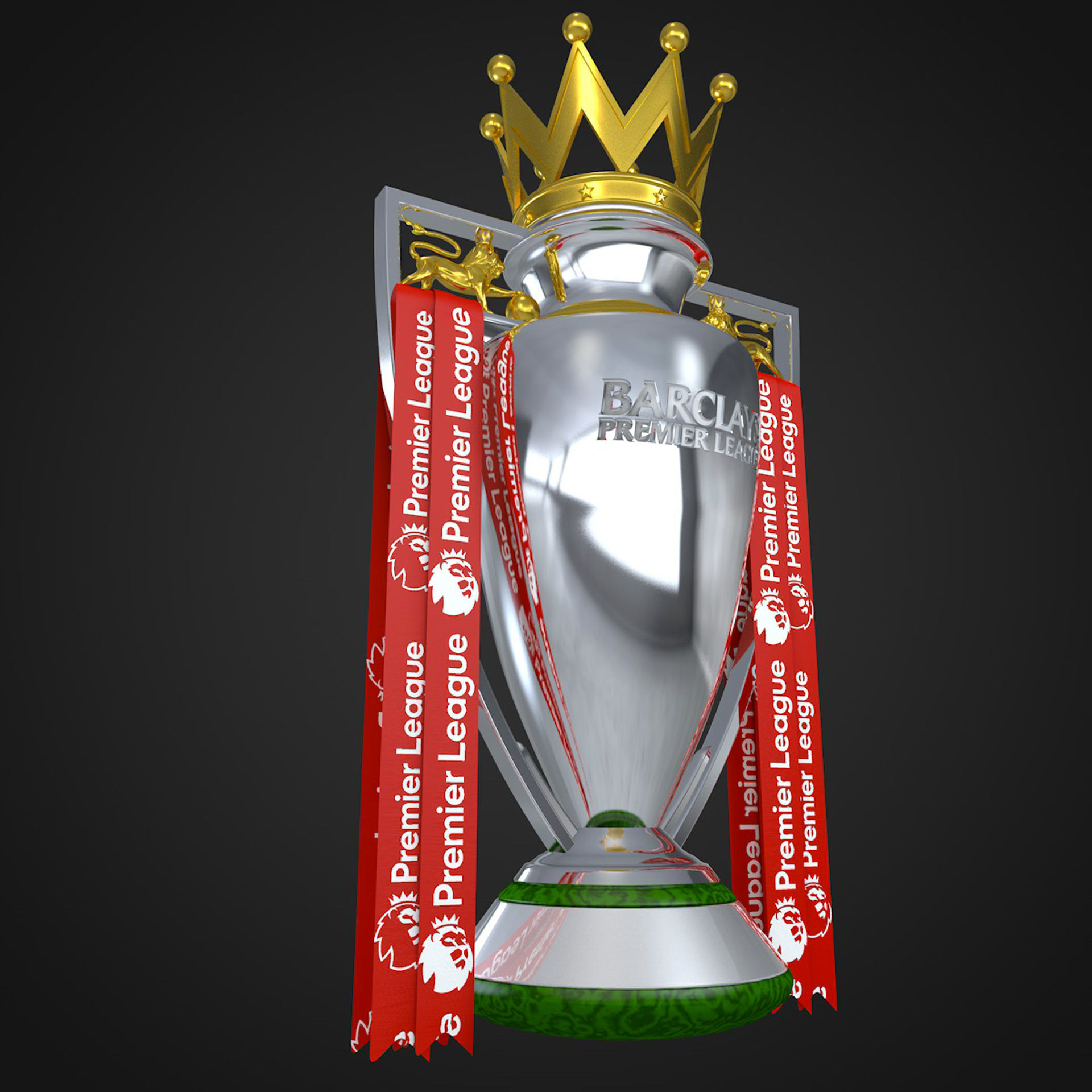 3D model EPL Trophy English Premier League 2022 VR / AR / low-poly ...
